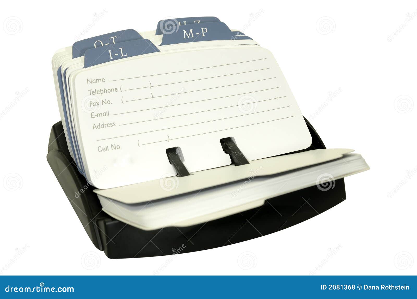Rolodex stock photo. Image of tabs, information, telephone - 2081368