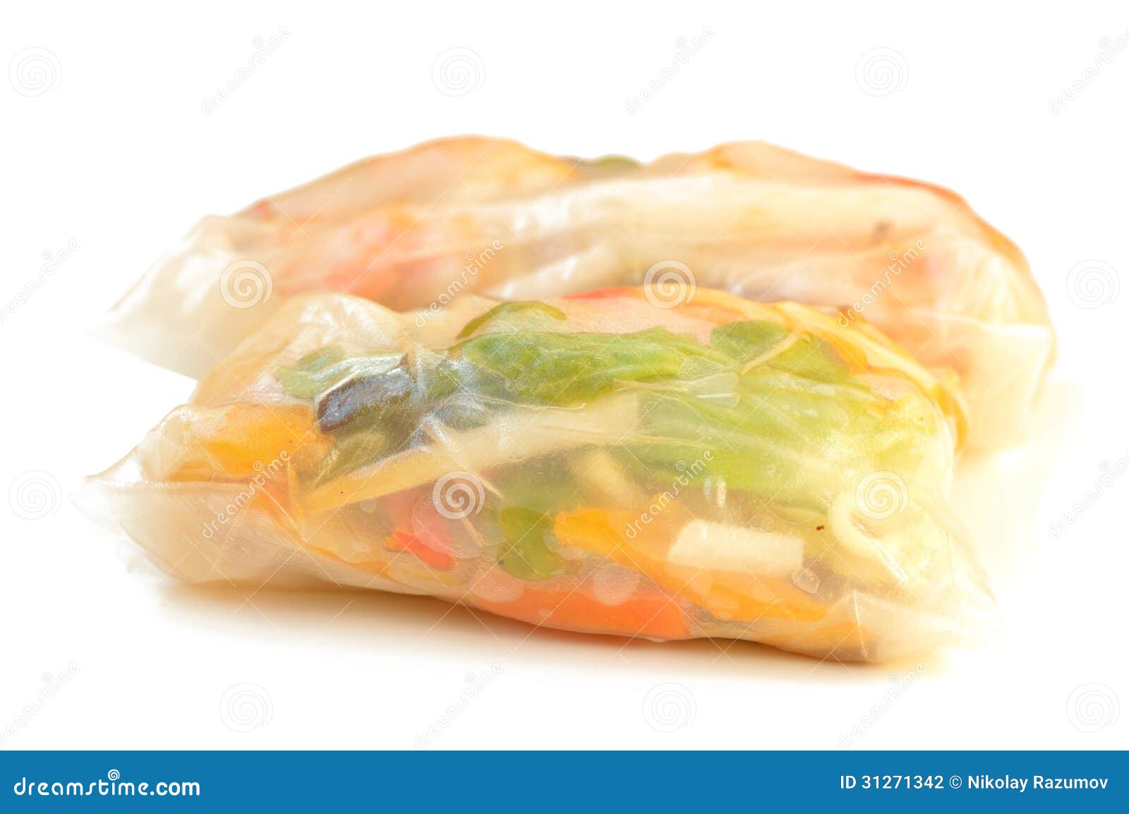 Rolos De Mola Em Um Fundo Branco Foto de Stock - Imagem de prato ...