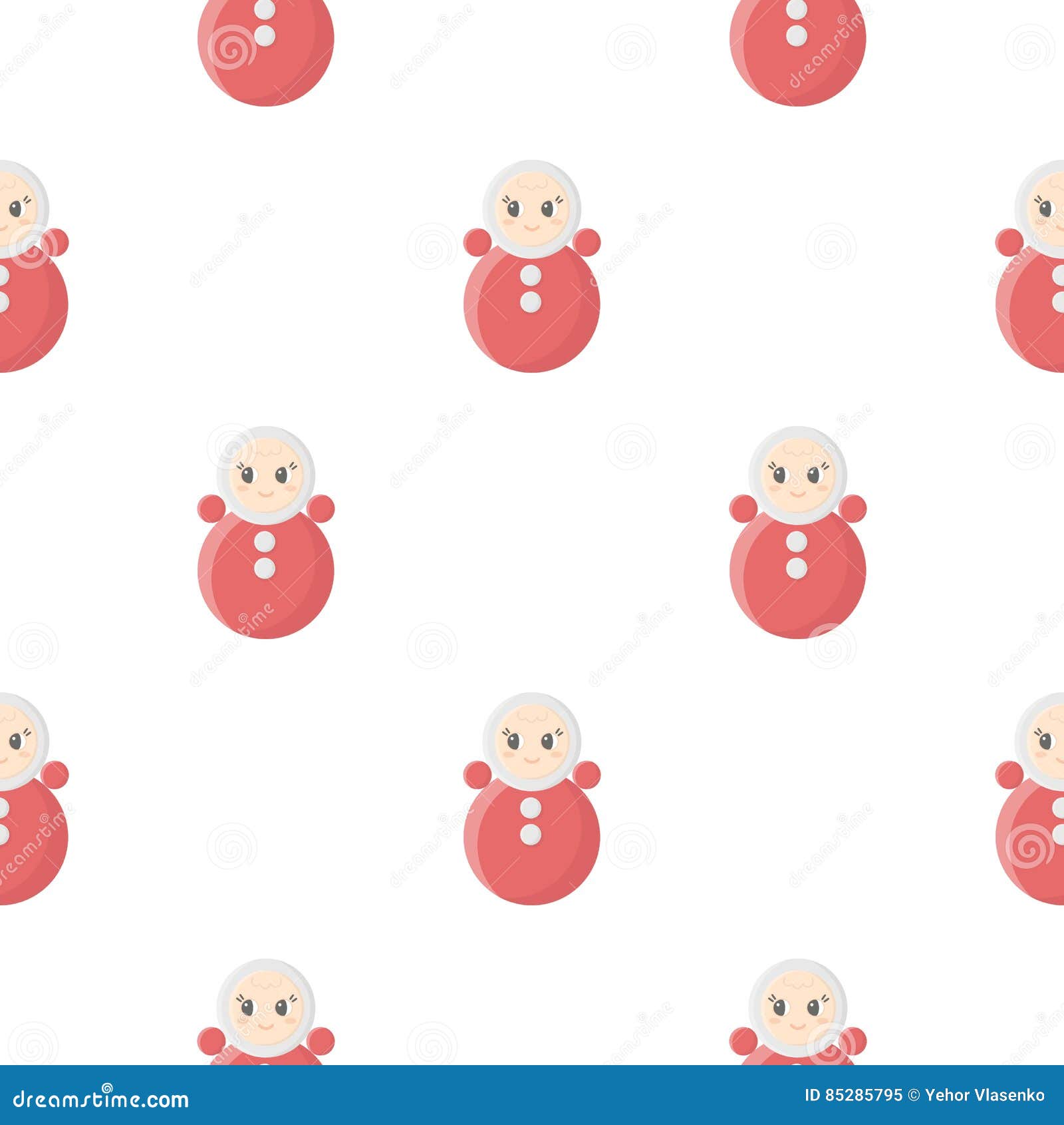 Roly Poly Cartoon Icon. Illustration for Web and Mobile Design. Stock ...