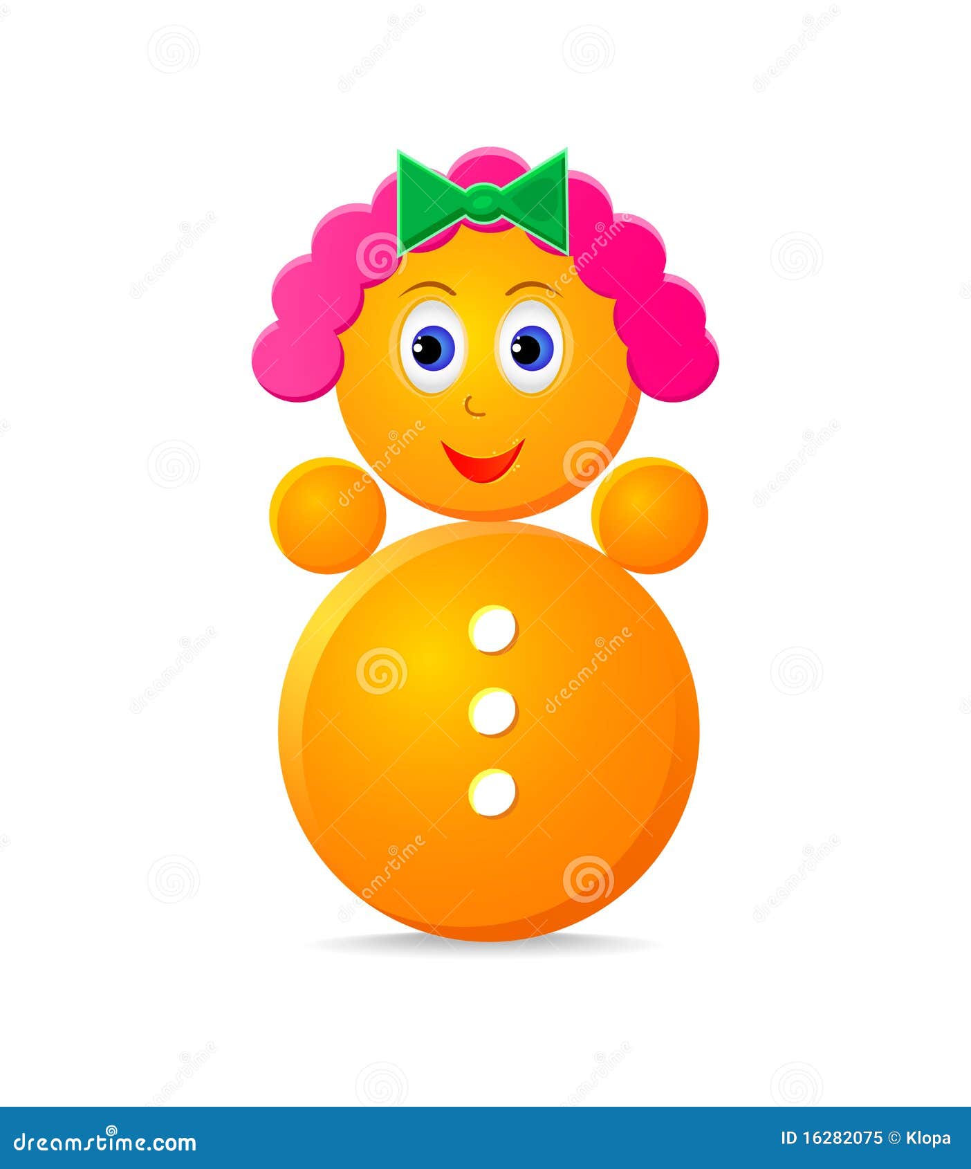 Roly-Poly (nursery Tale Character) Royalty-Free Illustration ...