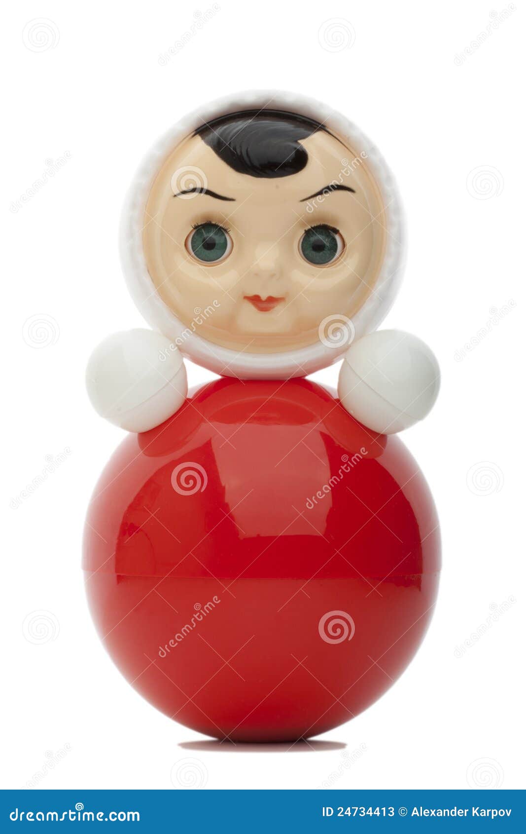 Roly-poly toy stock image. Image of leisure, school, childhood - 24734413