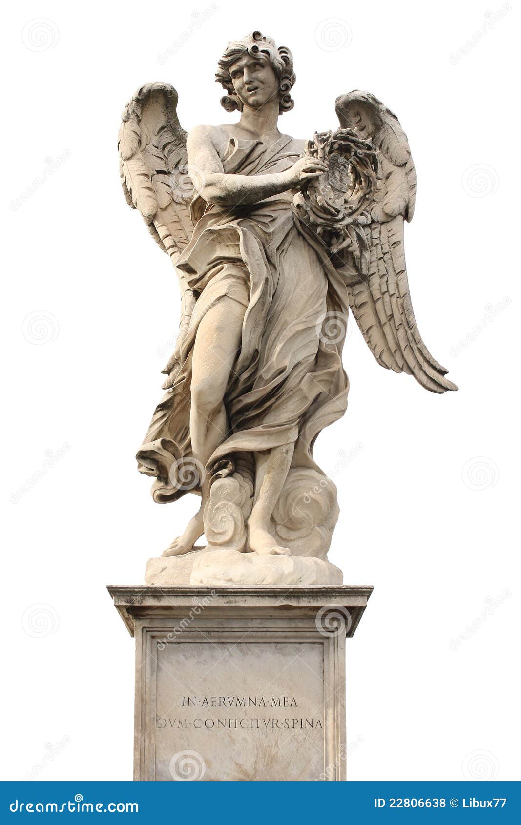 Roma - estatua del ángel foto de archivo. Imagen de escultura - 22806638