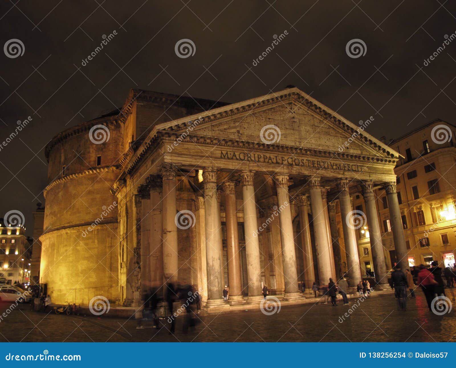 Roma o panteão imagem de stock editorial. Imagem de maria - 138256254