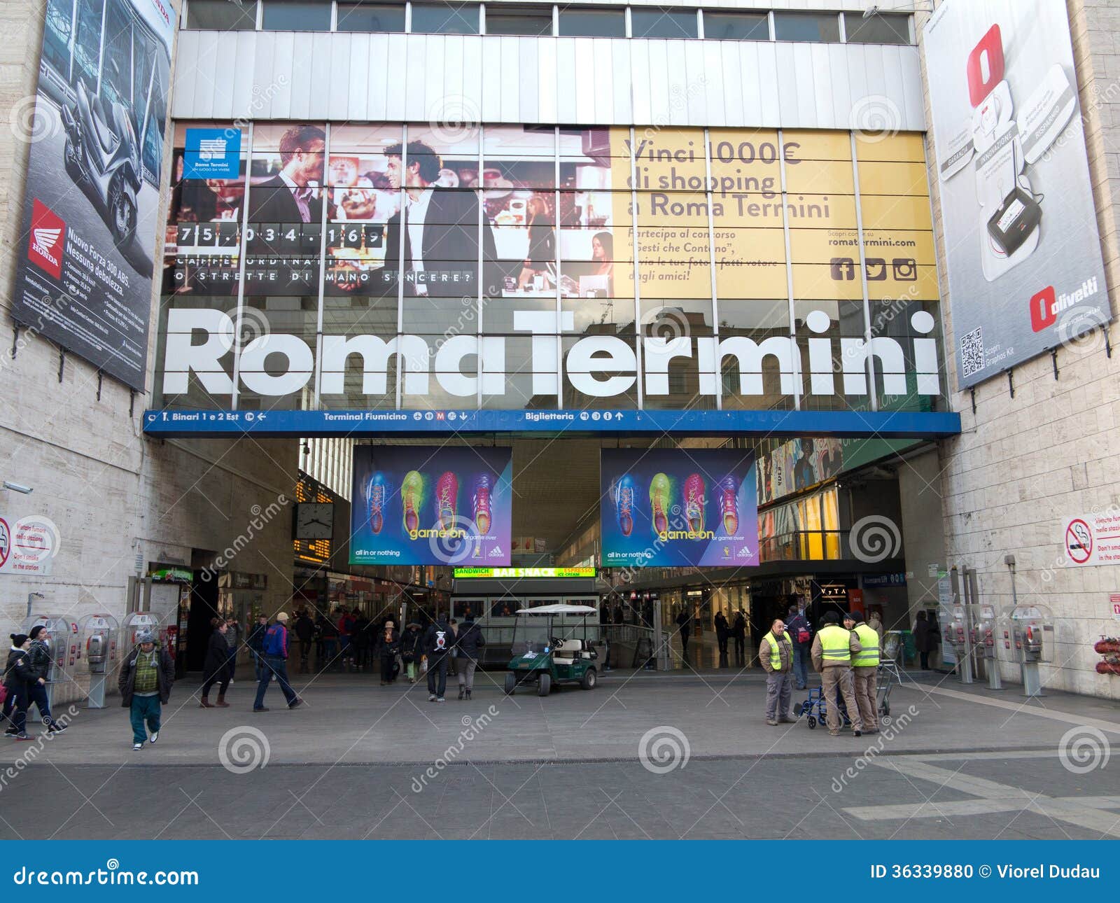 Roma Termini editorial image. Image of entrance, platform - 36339880