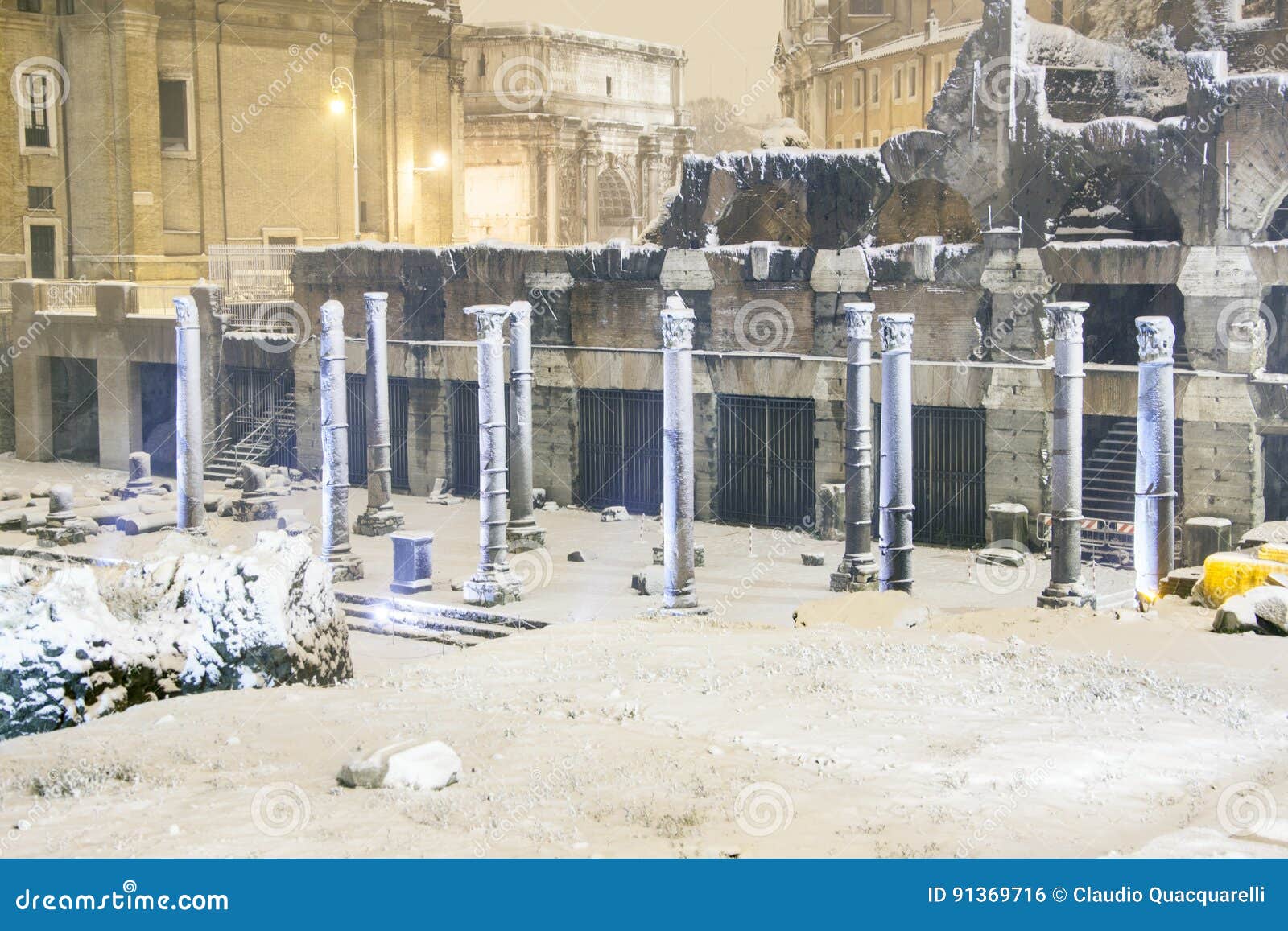 Roma: Un'immagine Dei Fori Imperiali Fotografia Editoriale - Immagine ...