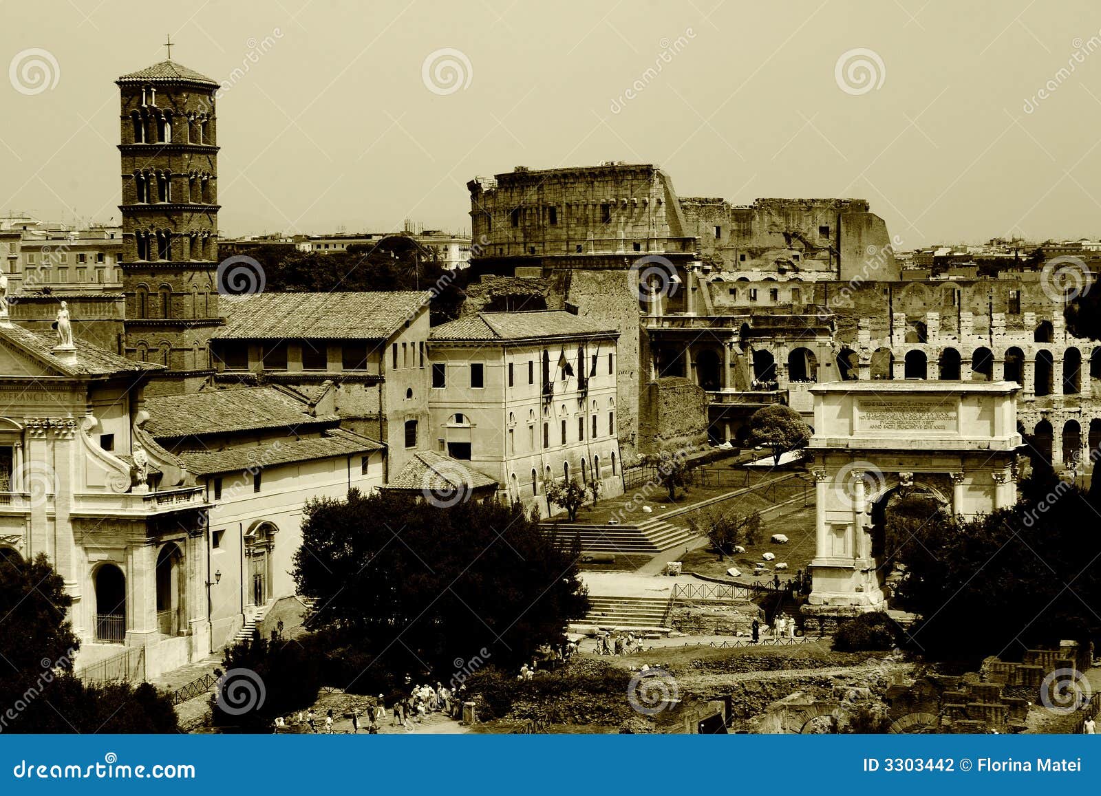 Roma velha outra vez foto de stock. Imagem de roma, europa - 3303442