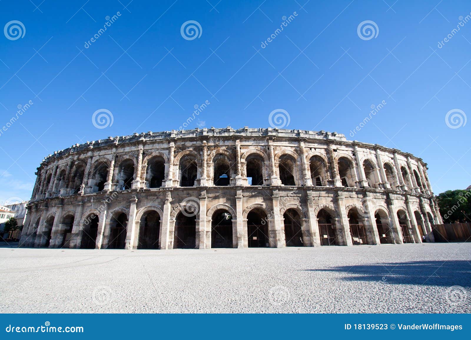Roman Amphitheater stock image. Image of amphitheatre - 18139523