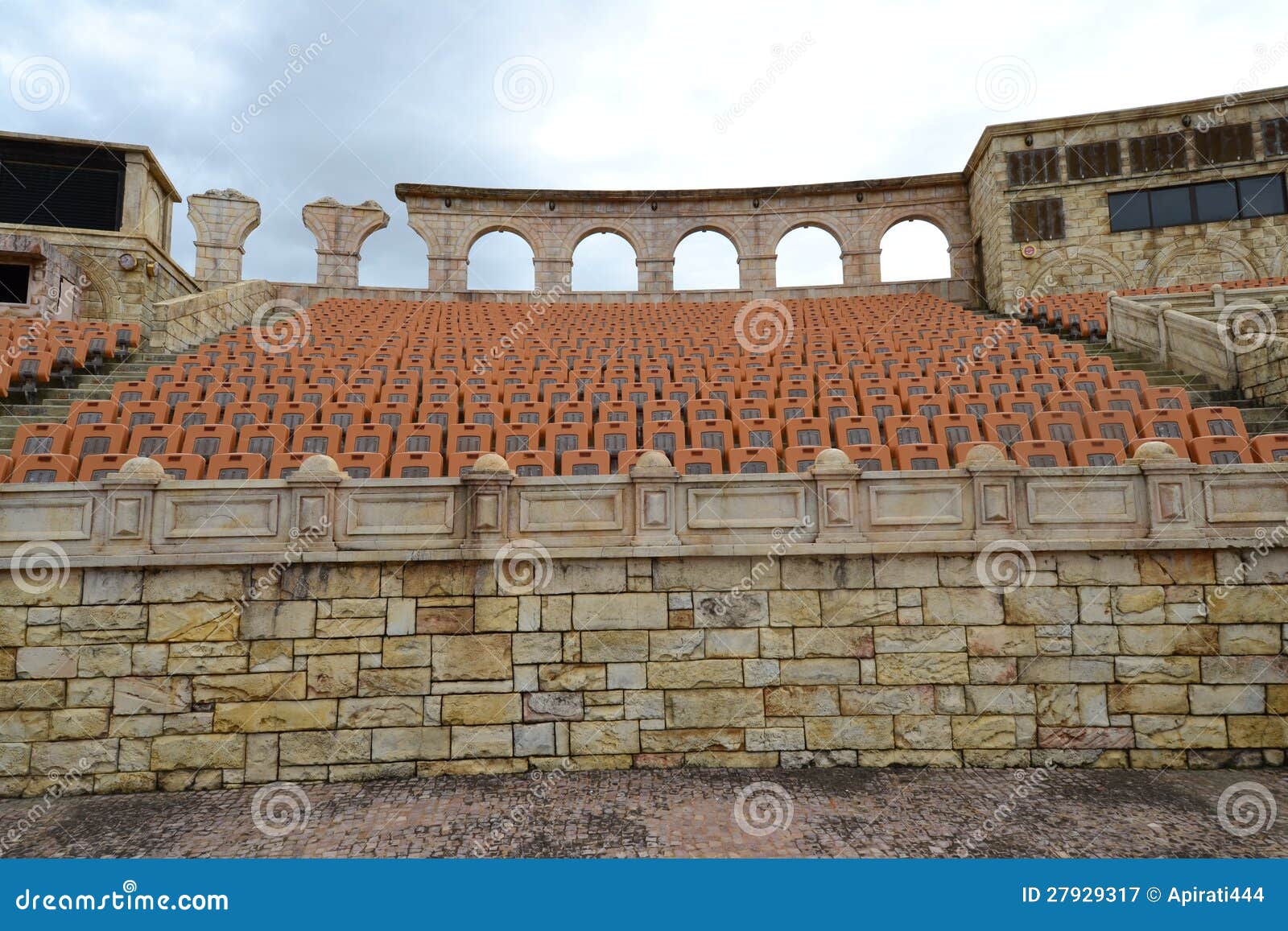 Roman Amphitheater in Macao,China Stock Image - Image of empire ...