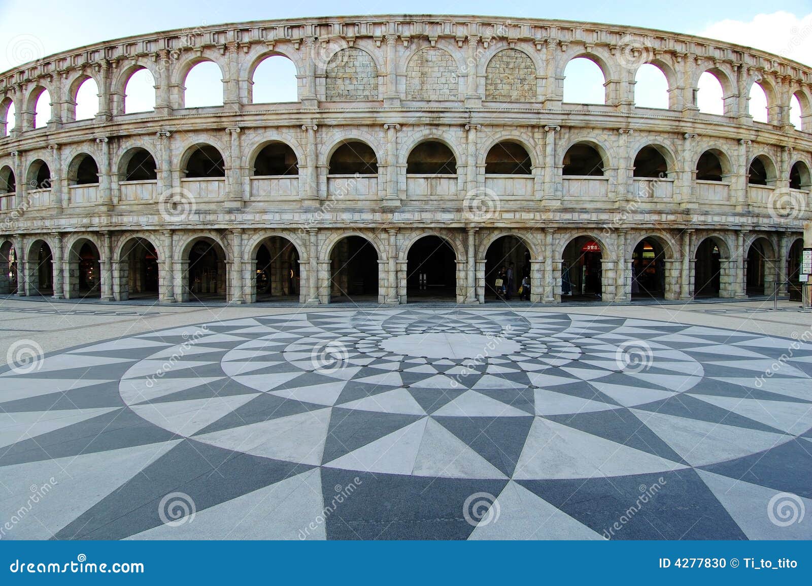 Roman Amphitheatre In Arles Stock Image | CartoonDealer.com #101368021
