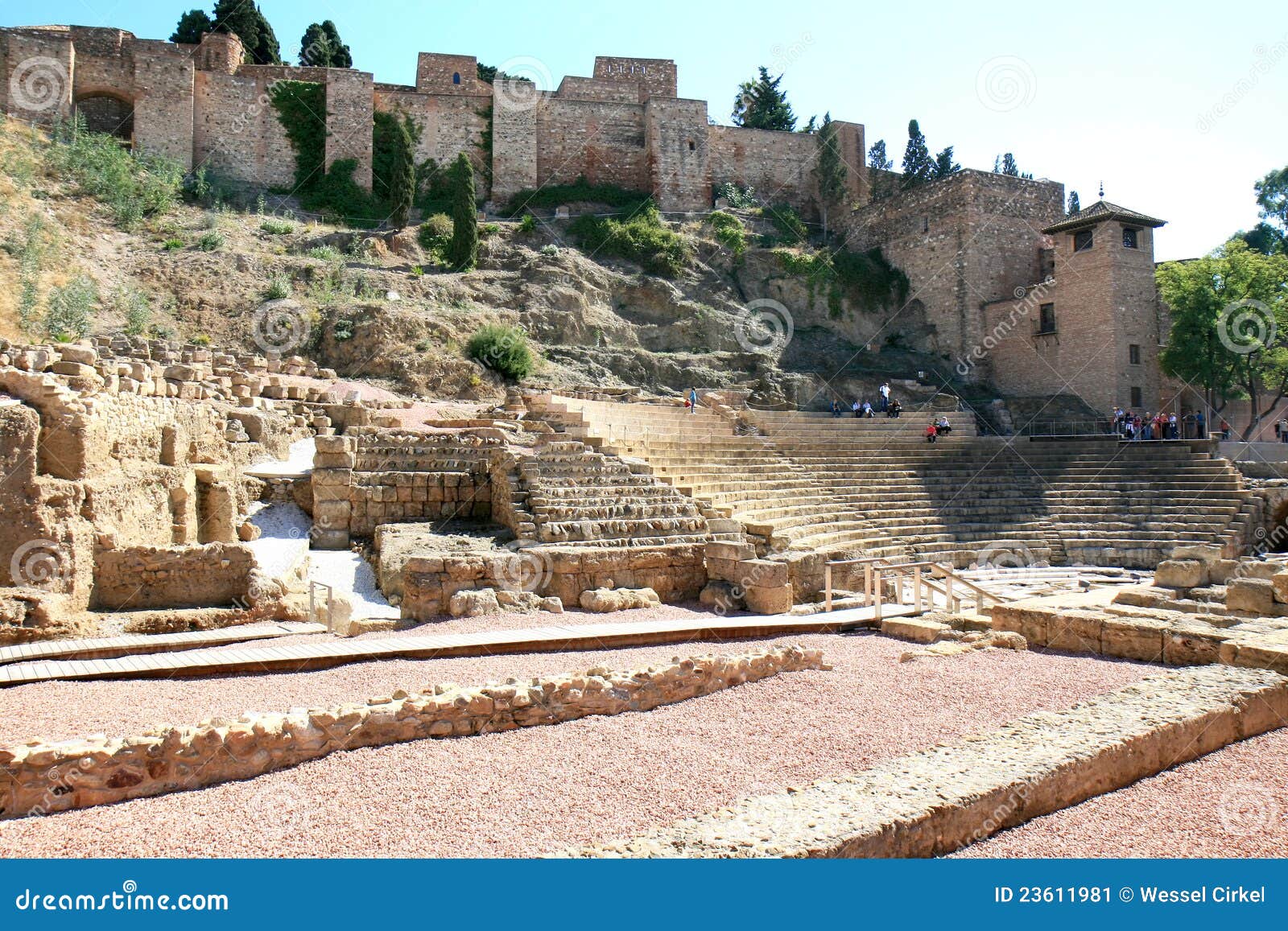 Roman Amphitheatre In Chester, England Editorial Photo | CartoonDealer ...