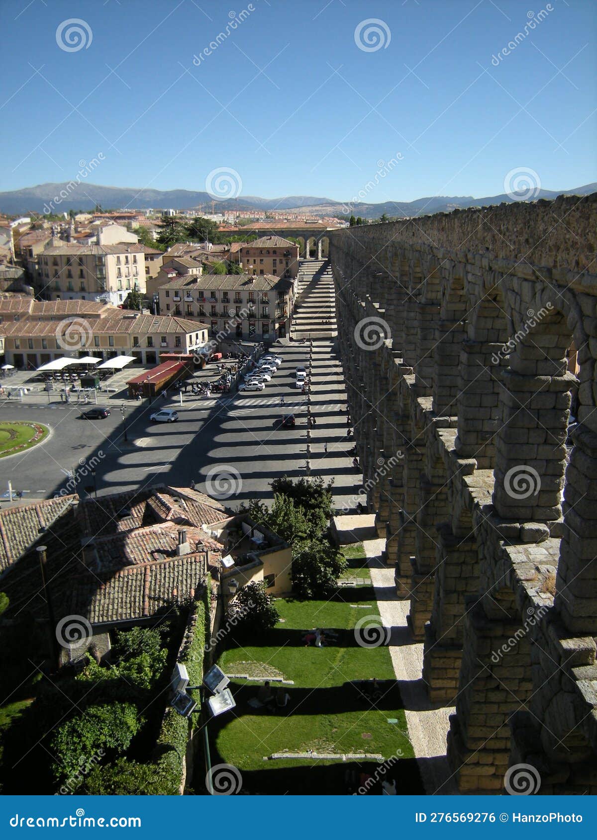 The Roman Aqueduct of Segovia, Spain Editorial Photo - Image of ...