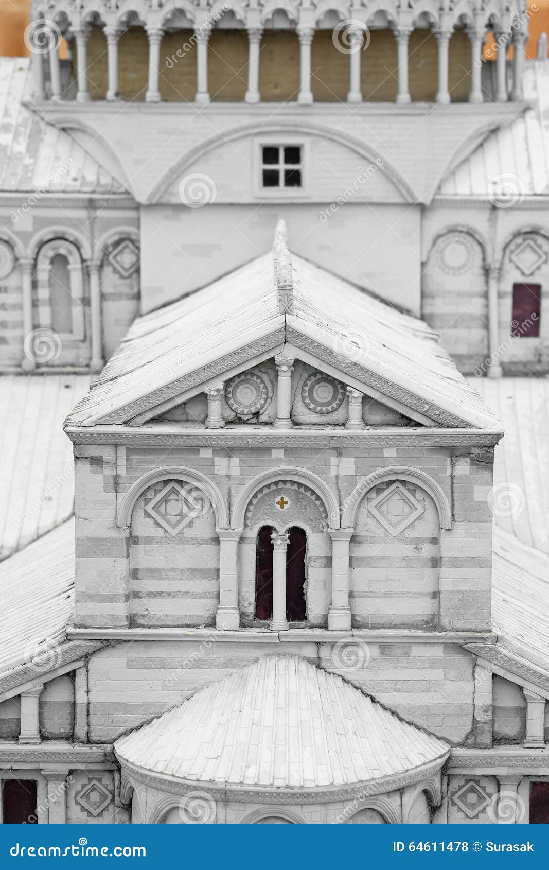 Roman Architectural Window Walls Stock Photo - Image of historical ...