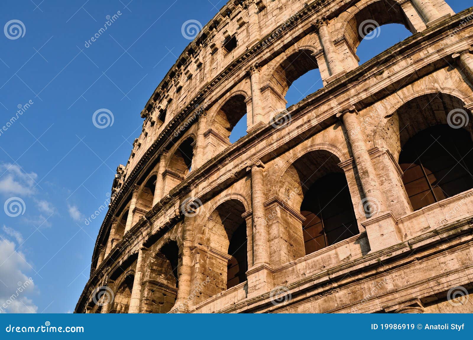 Roman Arena stock image. Image of ancient, column, cityscape - 19986919