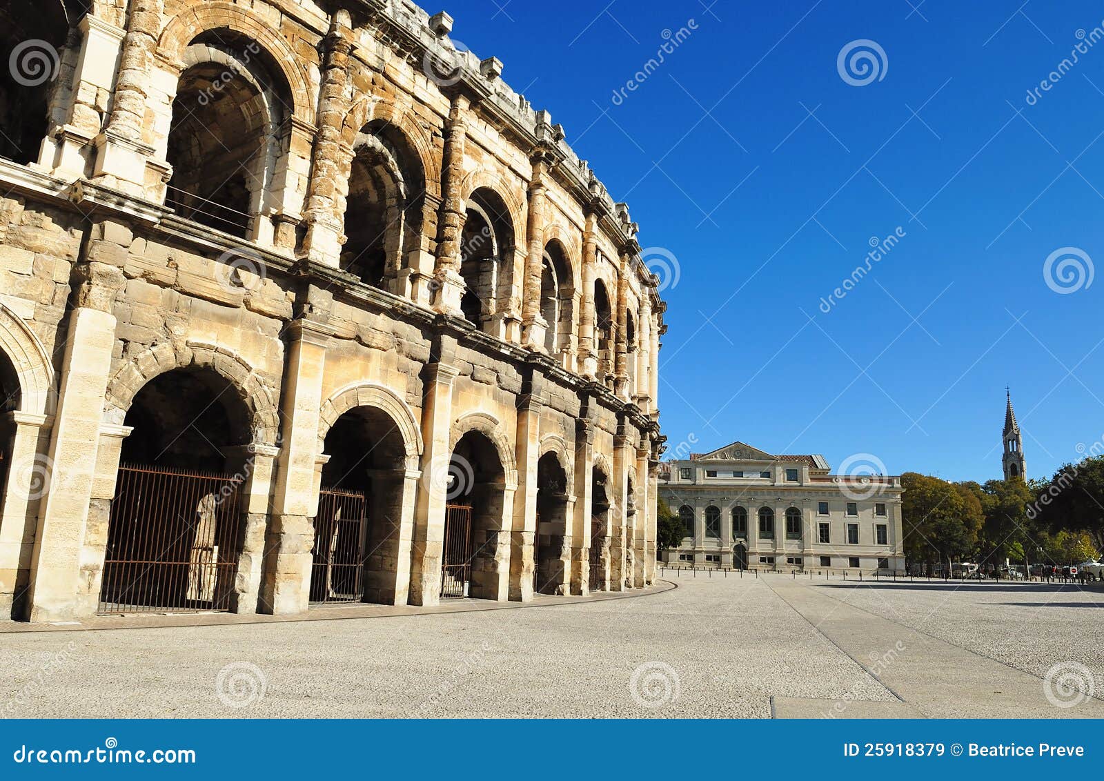 Roman arena stock image. Image of ruin, attraction, theatre - 25918379