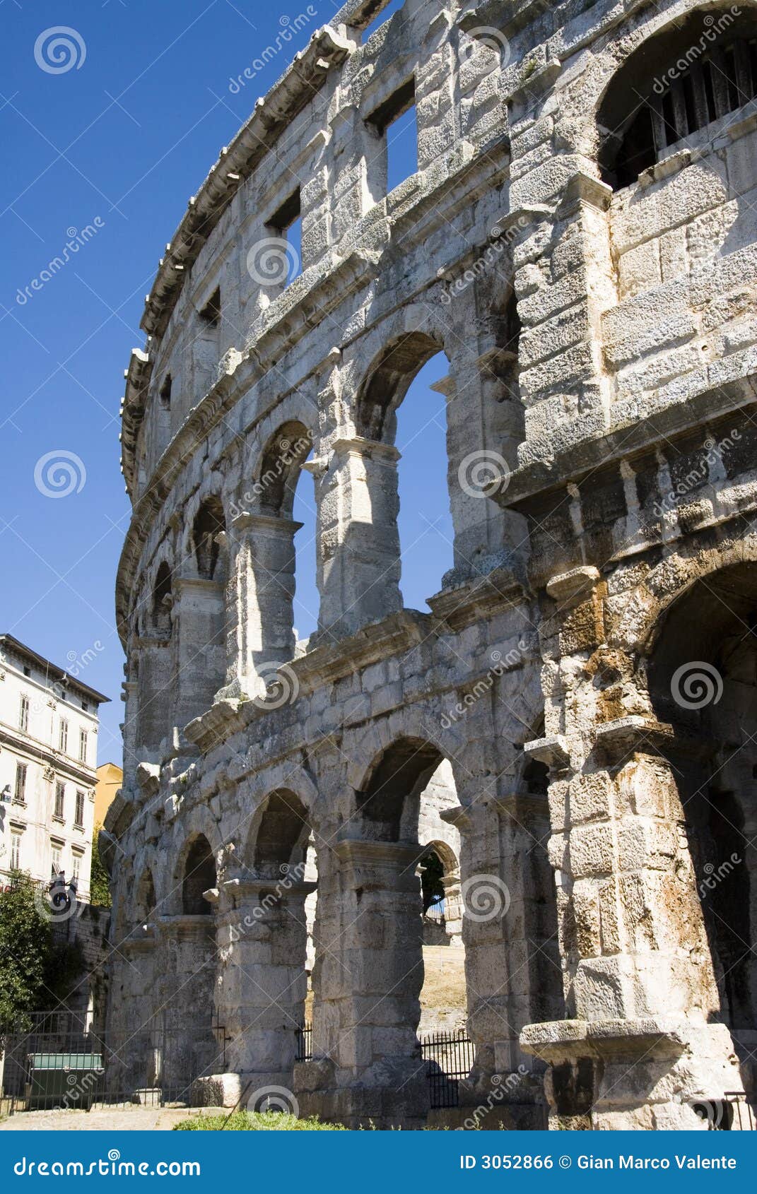 Roman Arena stock photo. Image of croatia, arena, augustus - 3052866