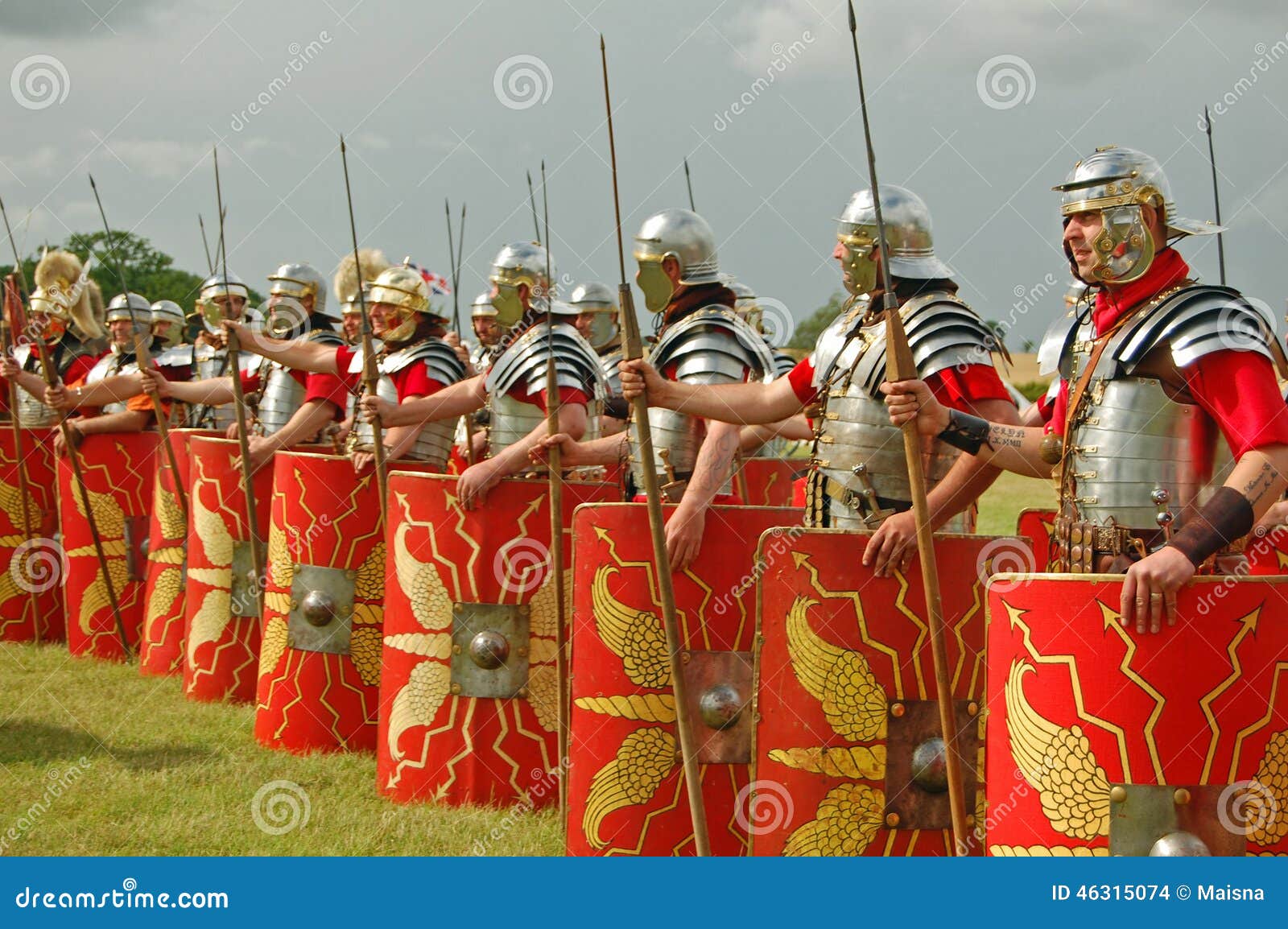 Roman armé redaktionell fotografering för bildbyråer. Bild av roman ...