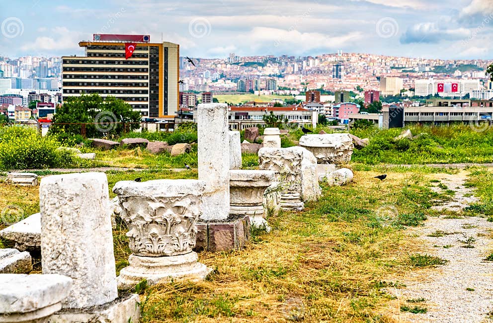 Roman Baths of Ankara in Turkey Stock Photo - Image of outdoor, hammam ...