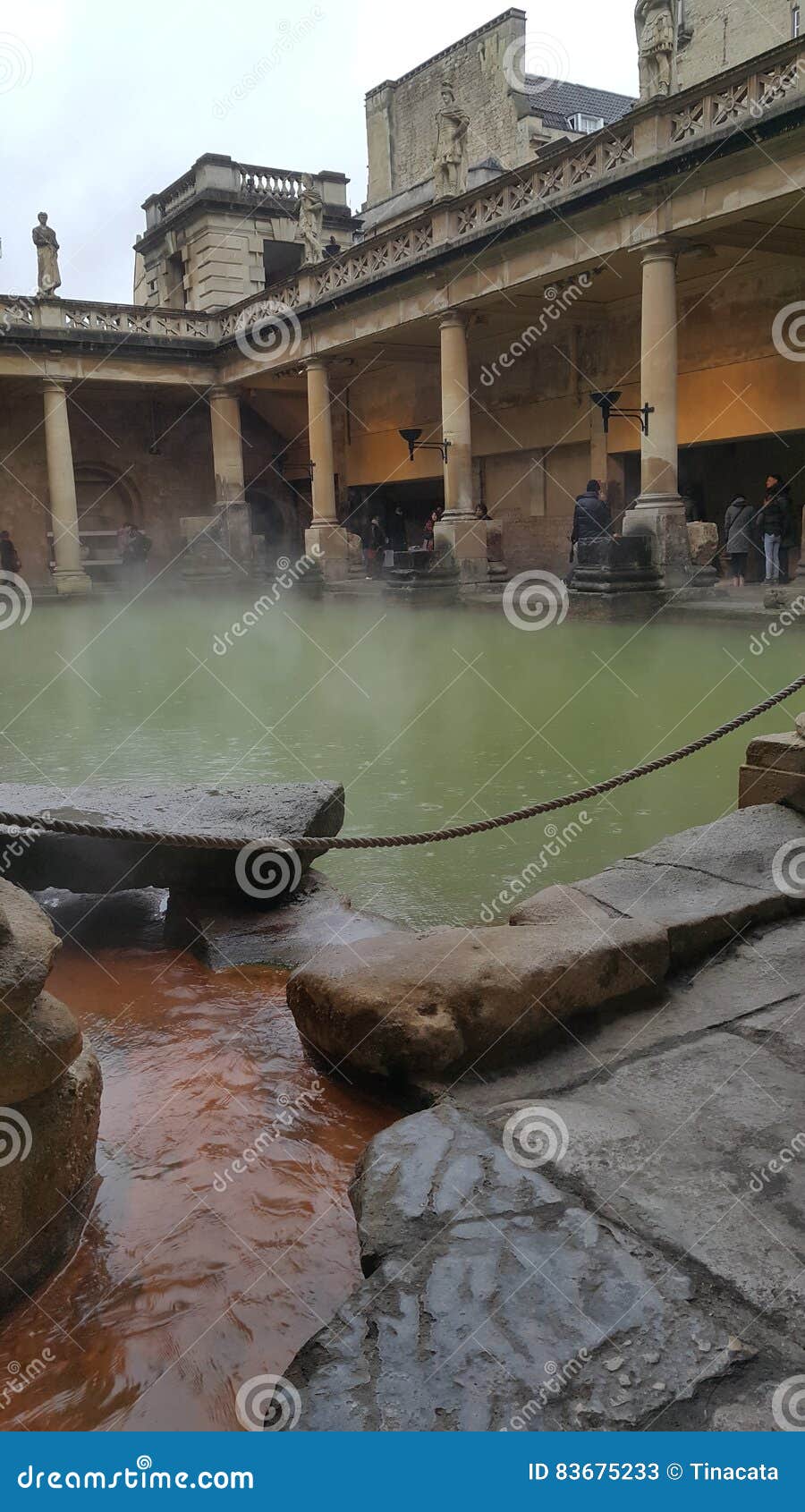 Roman baths interior pool editorial stock photo. Image of treatment ...