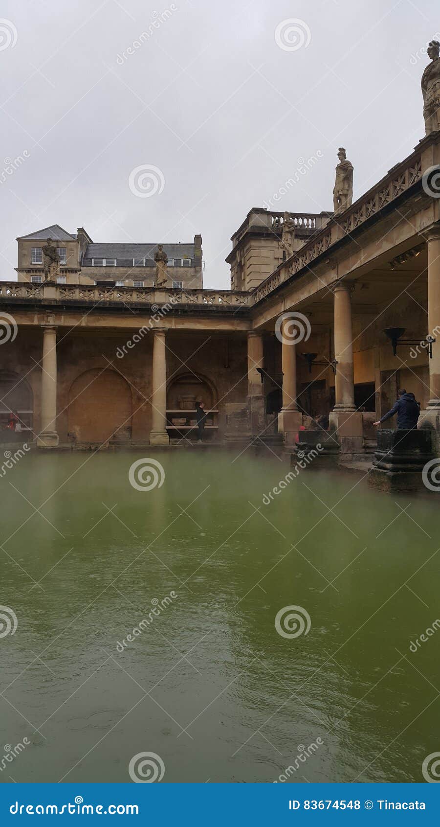 Roman baths interior pool stock photo. Image of bathuk - 83674548