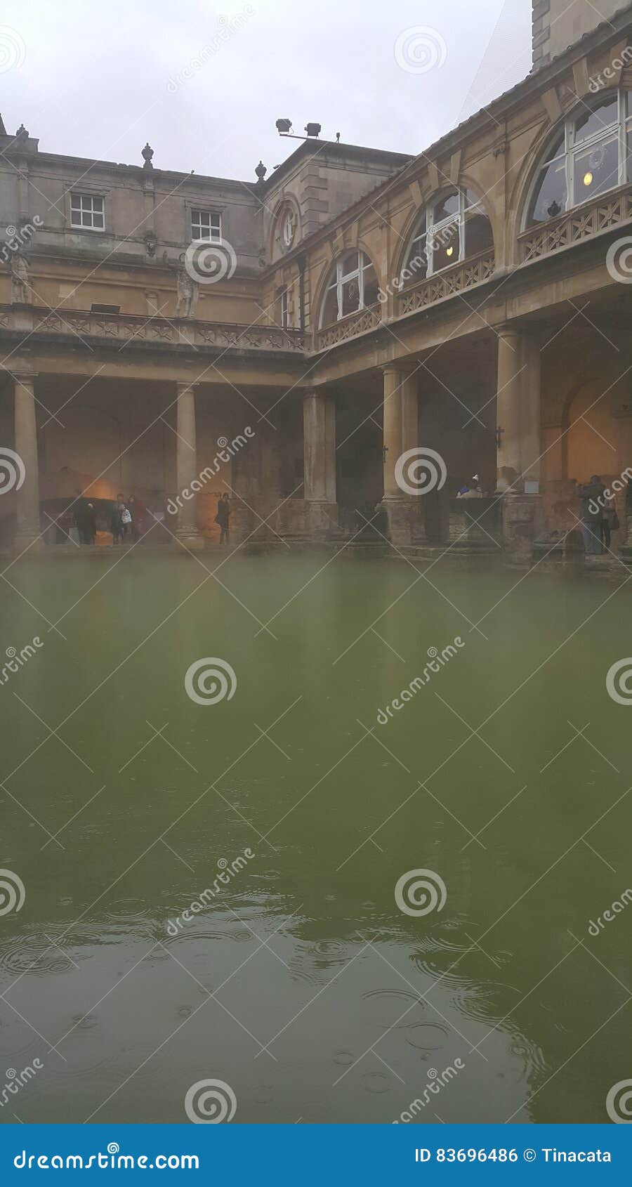 Roman baths interior pool stock photo. Image of water - 83696486