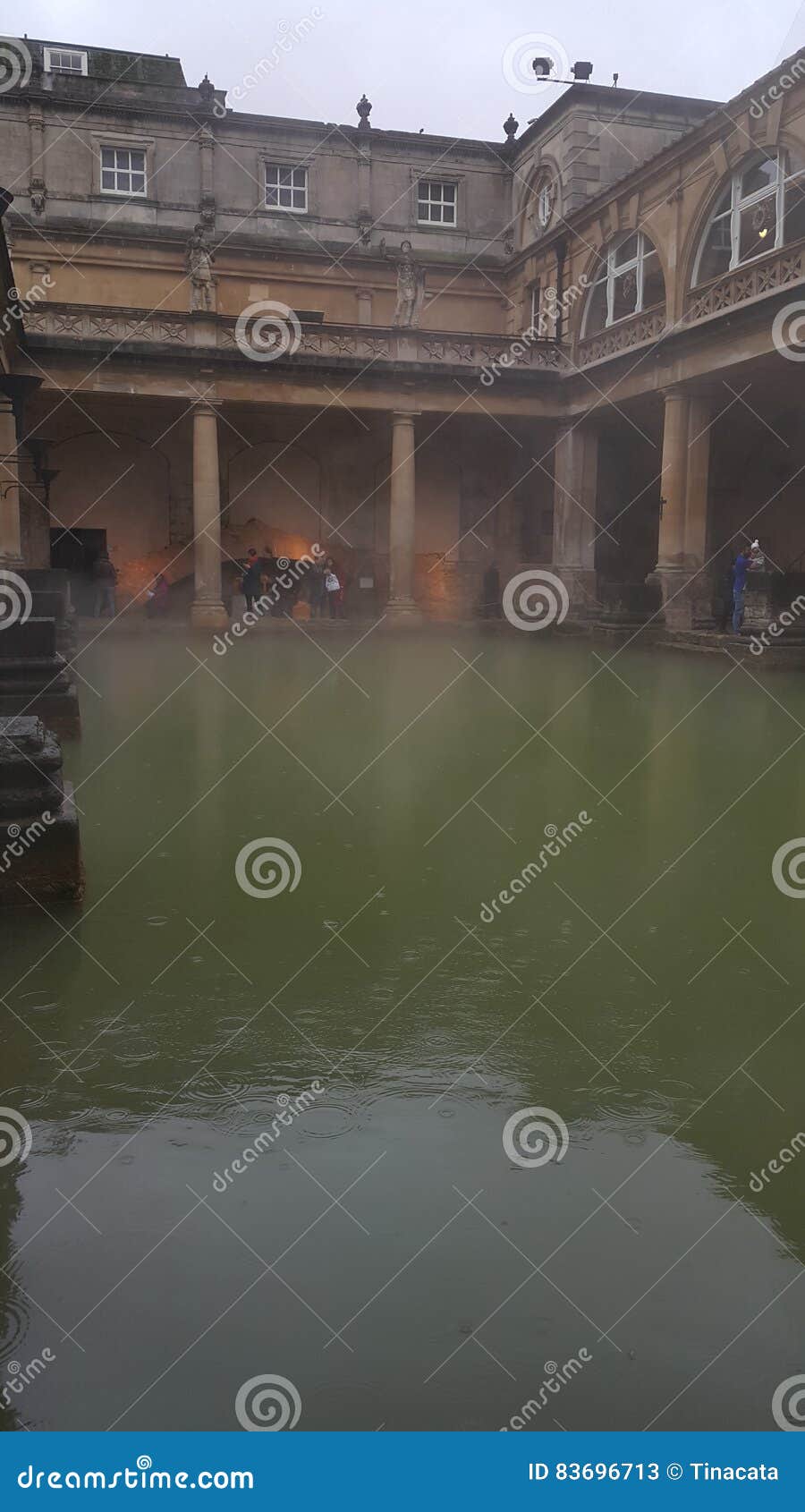 Roman baths interior pool editorial stock photo. Image of baths - 83696713