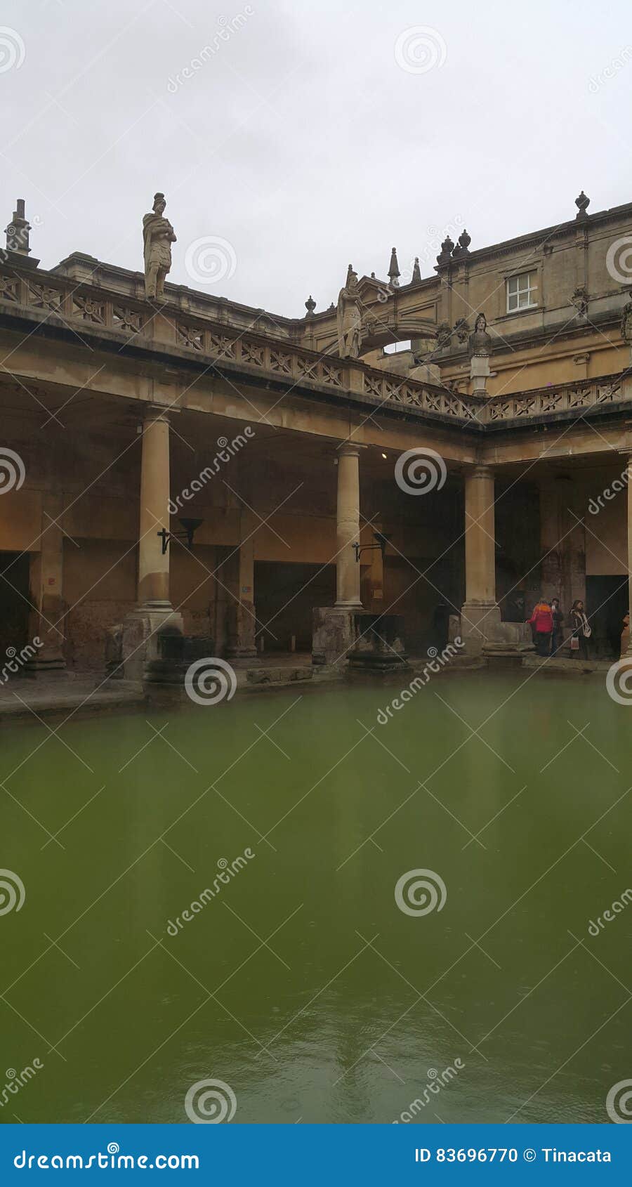 Roman baths interior pool editorial image. Image of attraction - 83696770
