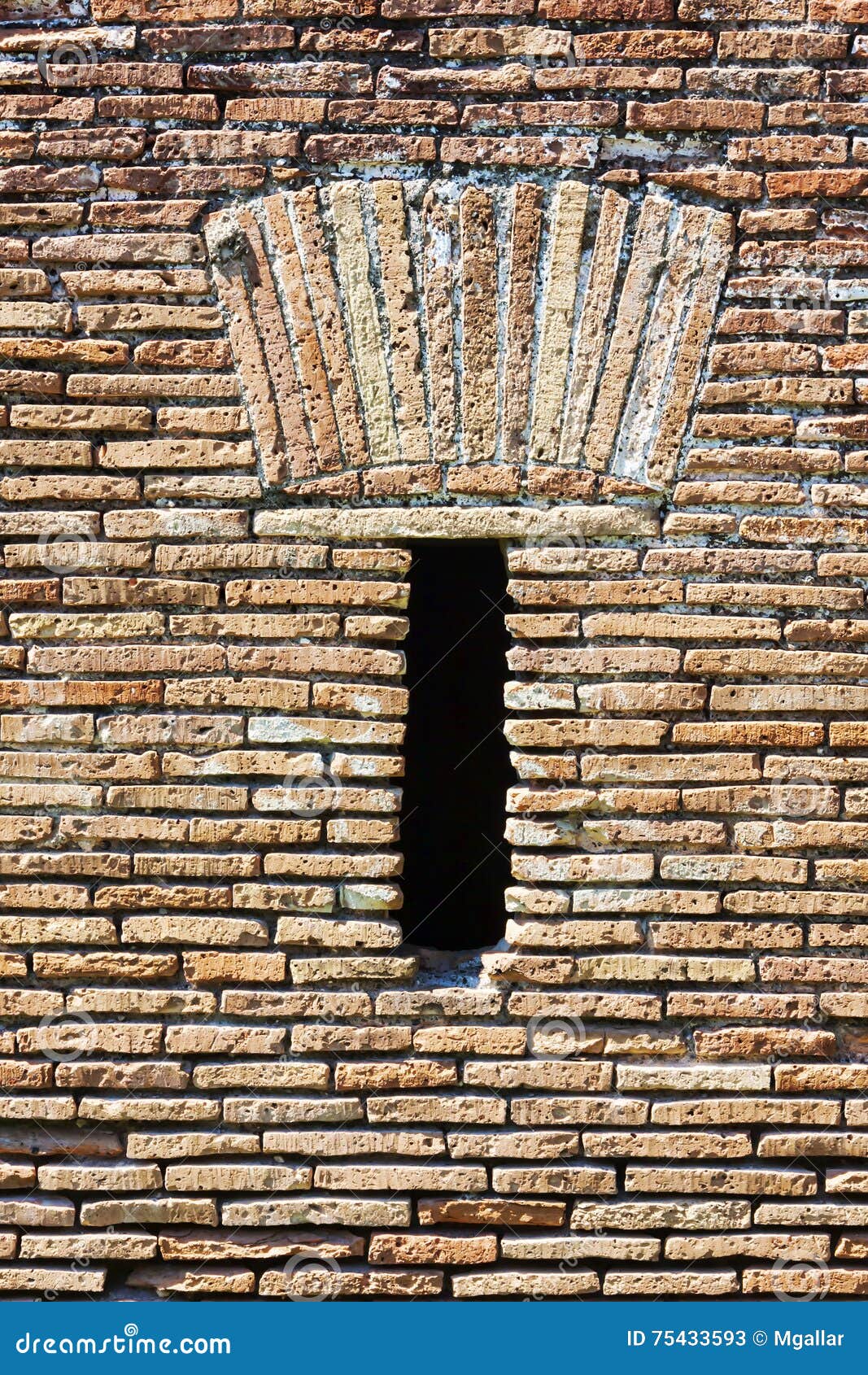 Roman Brick Wall Slit Stock Photos - Free & Royalty-Free Stock Photos ...