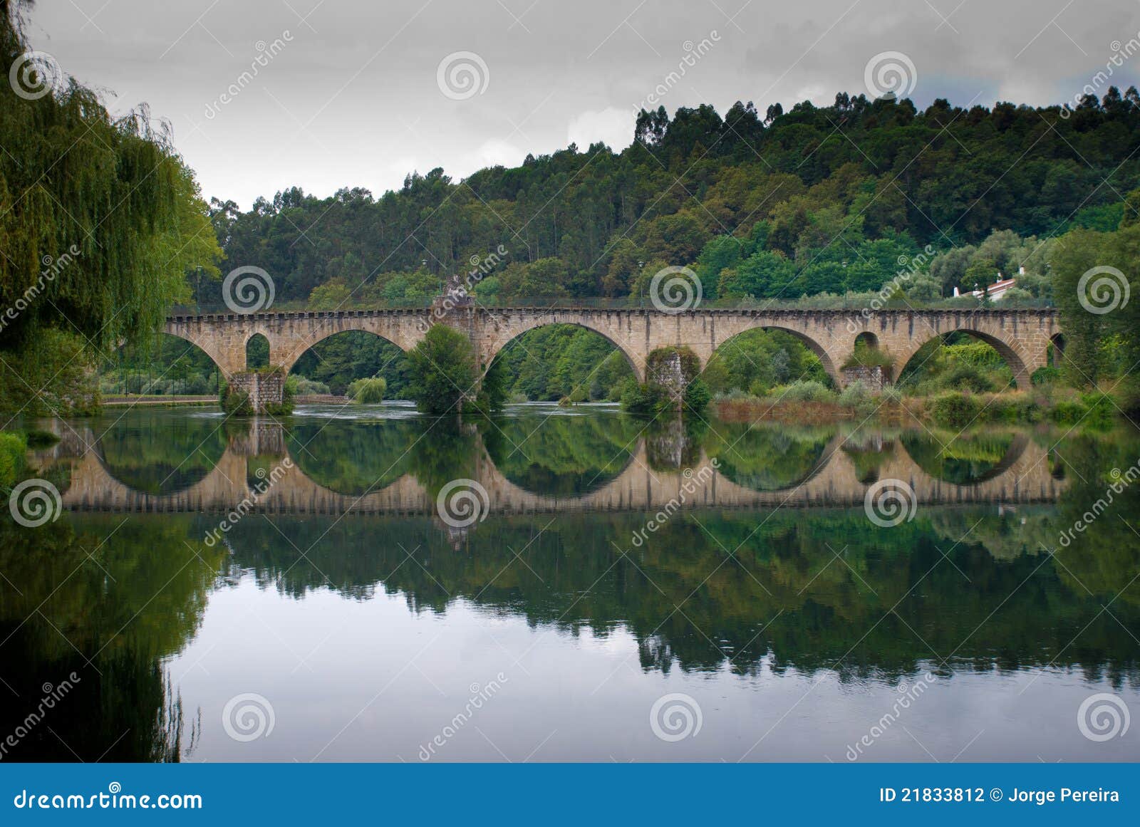 Roman bridge stock photo. Image of structure, arch, green - 21833812