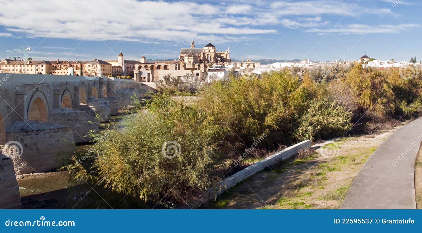 Roman bridge stock image. Image of next, urban, famous - 22595537