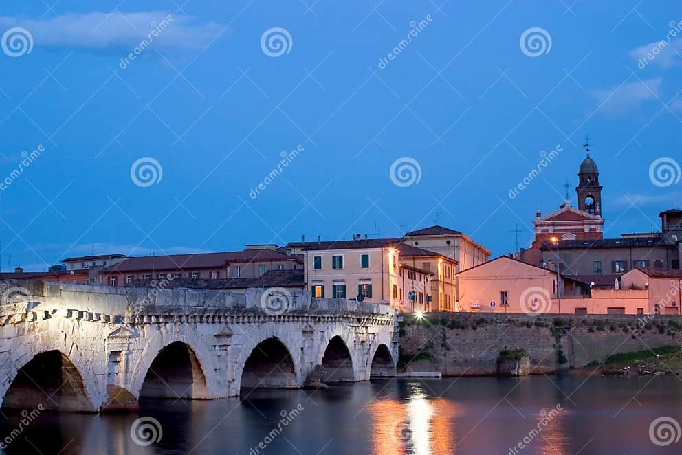 Roman Bridge stock image. Image of urban, river, water - 5245303