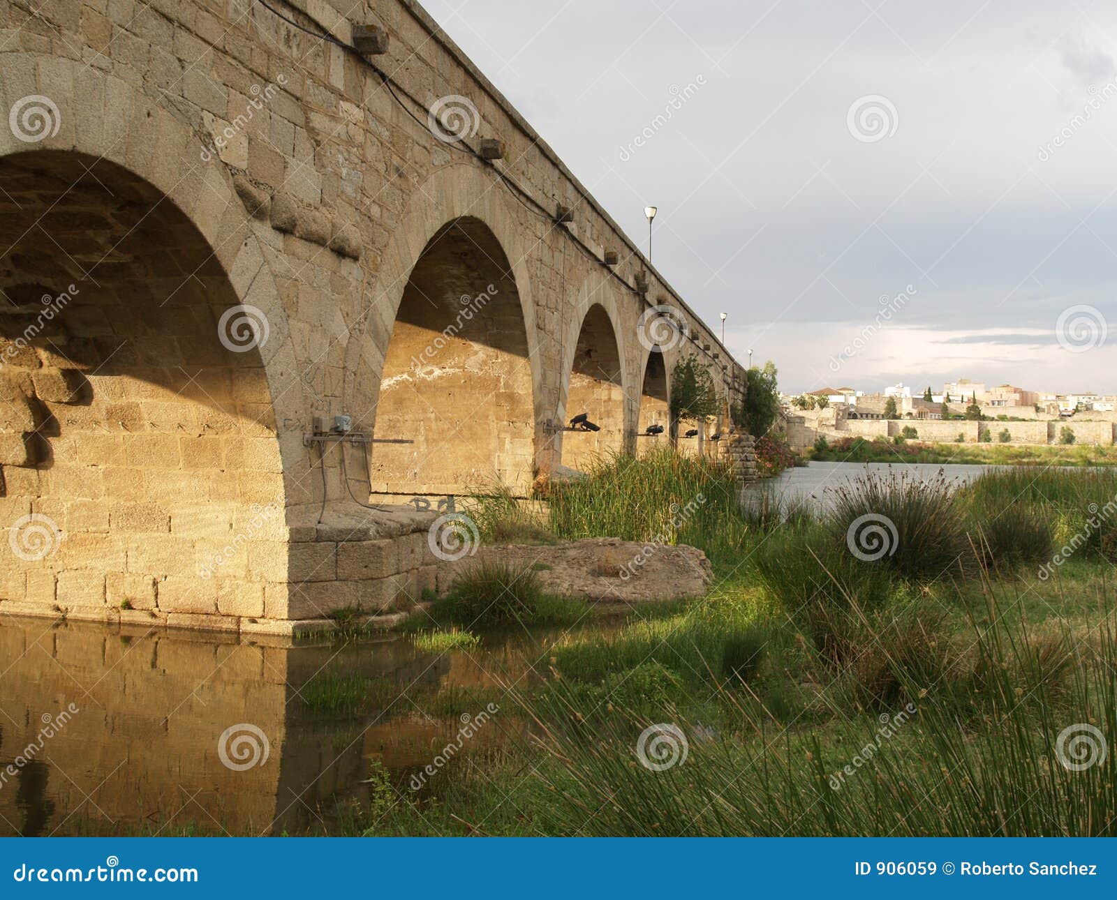 Roman Bridge stock image. Image of largest, historic, roman - 906059
