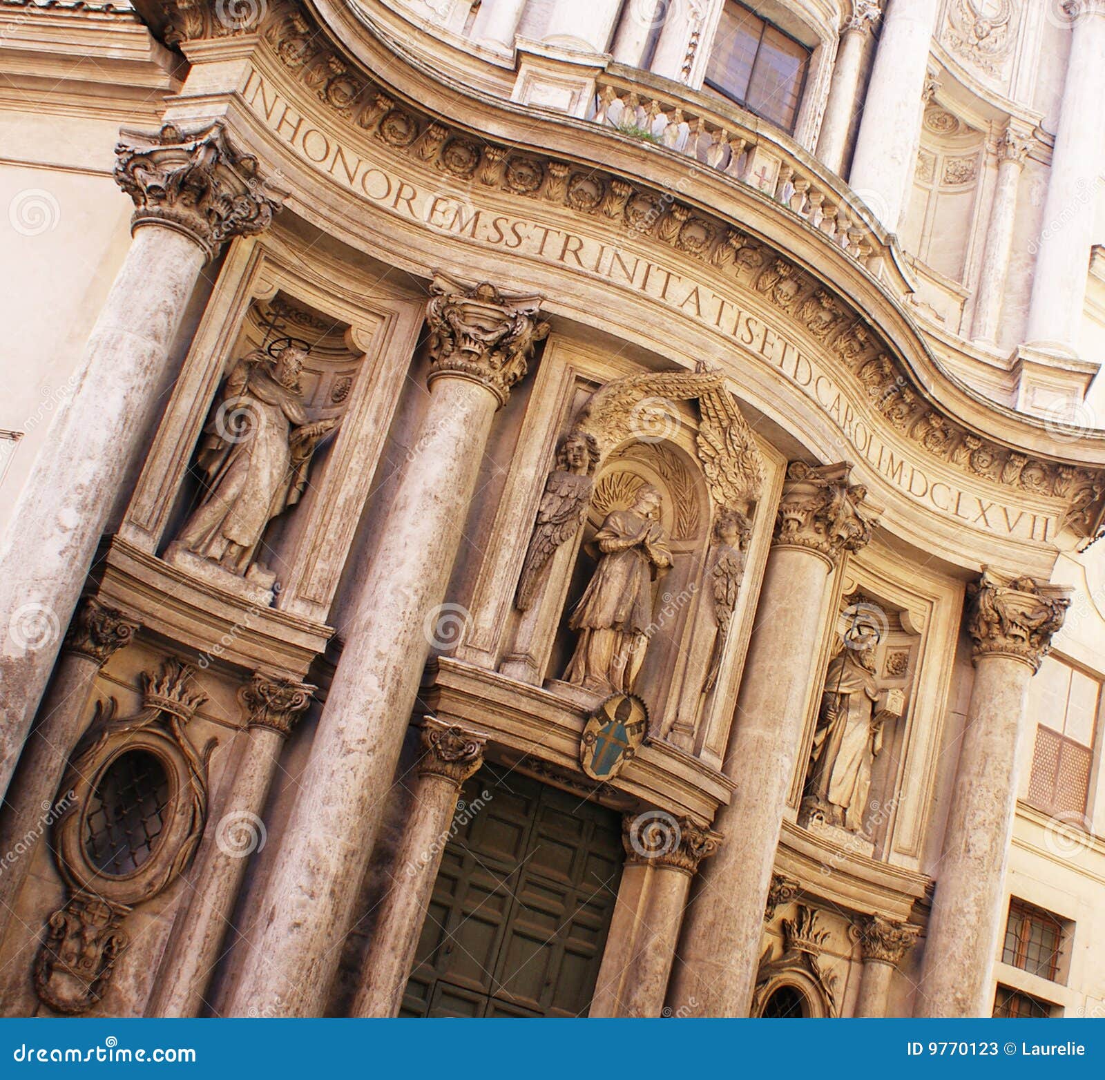 Roman building stock image. Image of holy, ancient, sculpture - 9770123