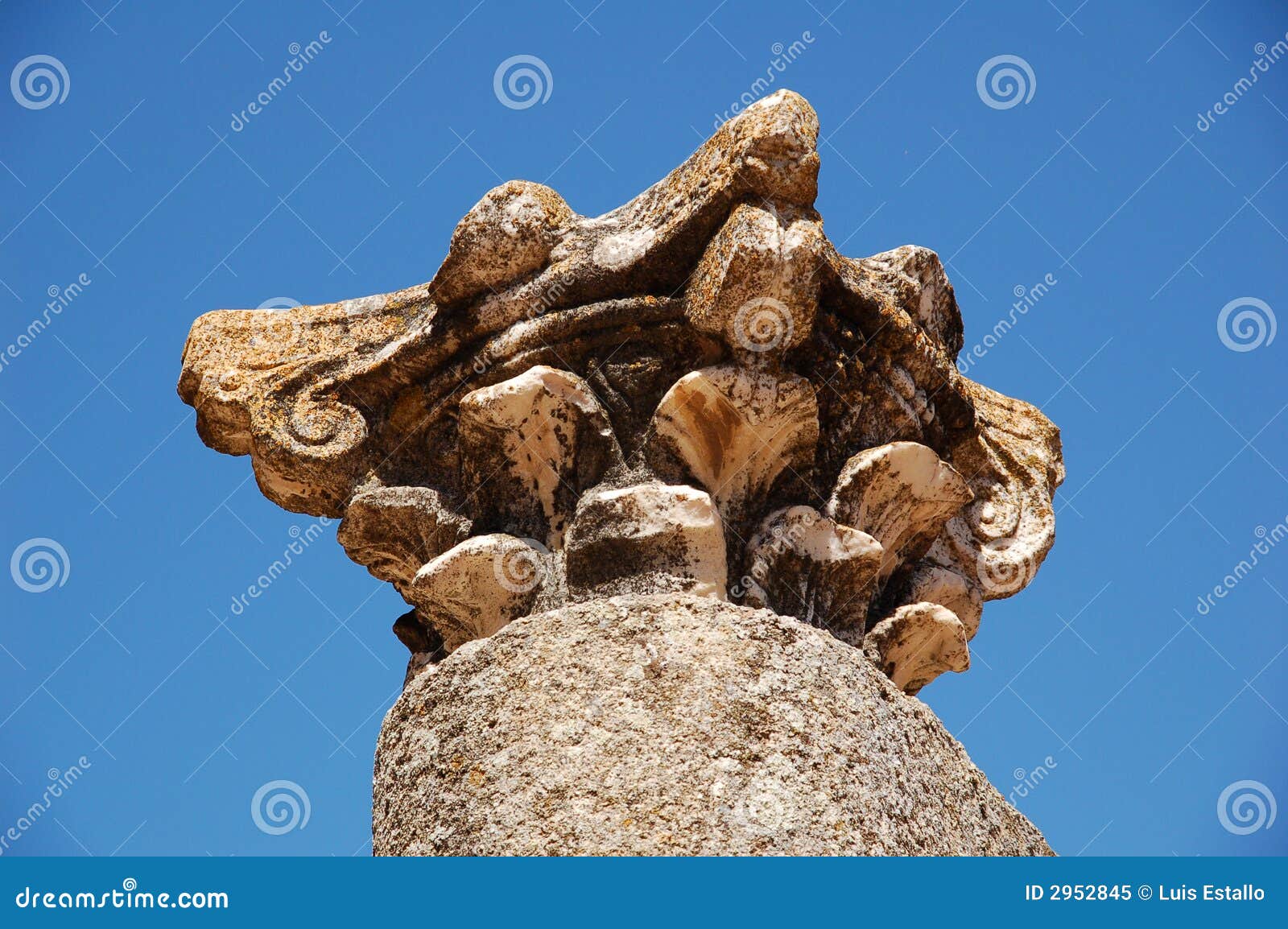 Roman Capital Letters On The Stone Royalty-Free Stock Photography ...