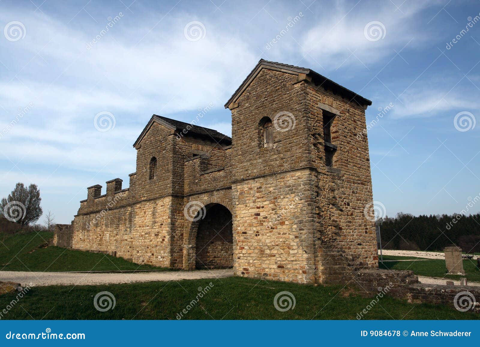 Roman Castle stock photo. Image of caesar, emperor, rome - 9084678