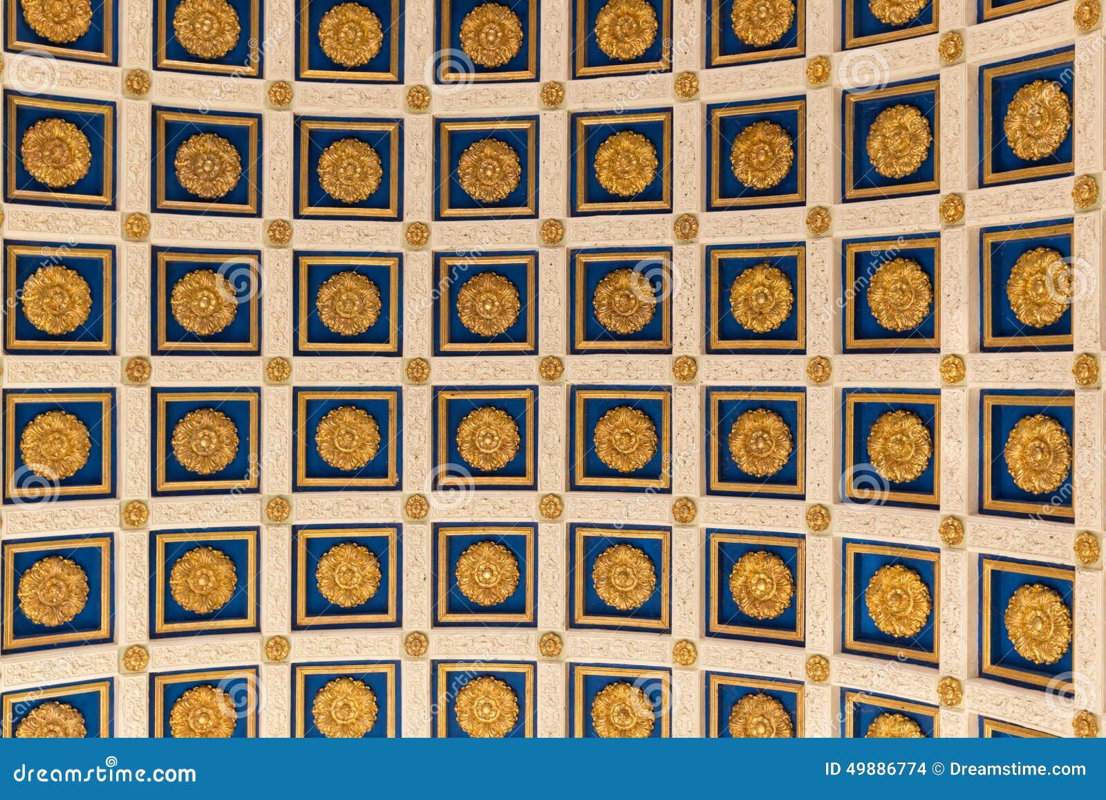 Roman ceiling stock photo. Image of detail, gold, assumption - 49886774