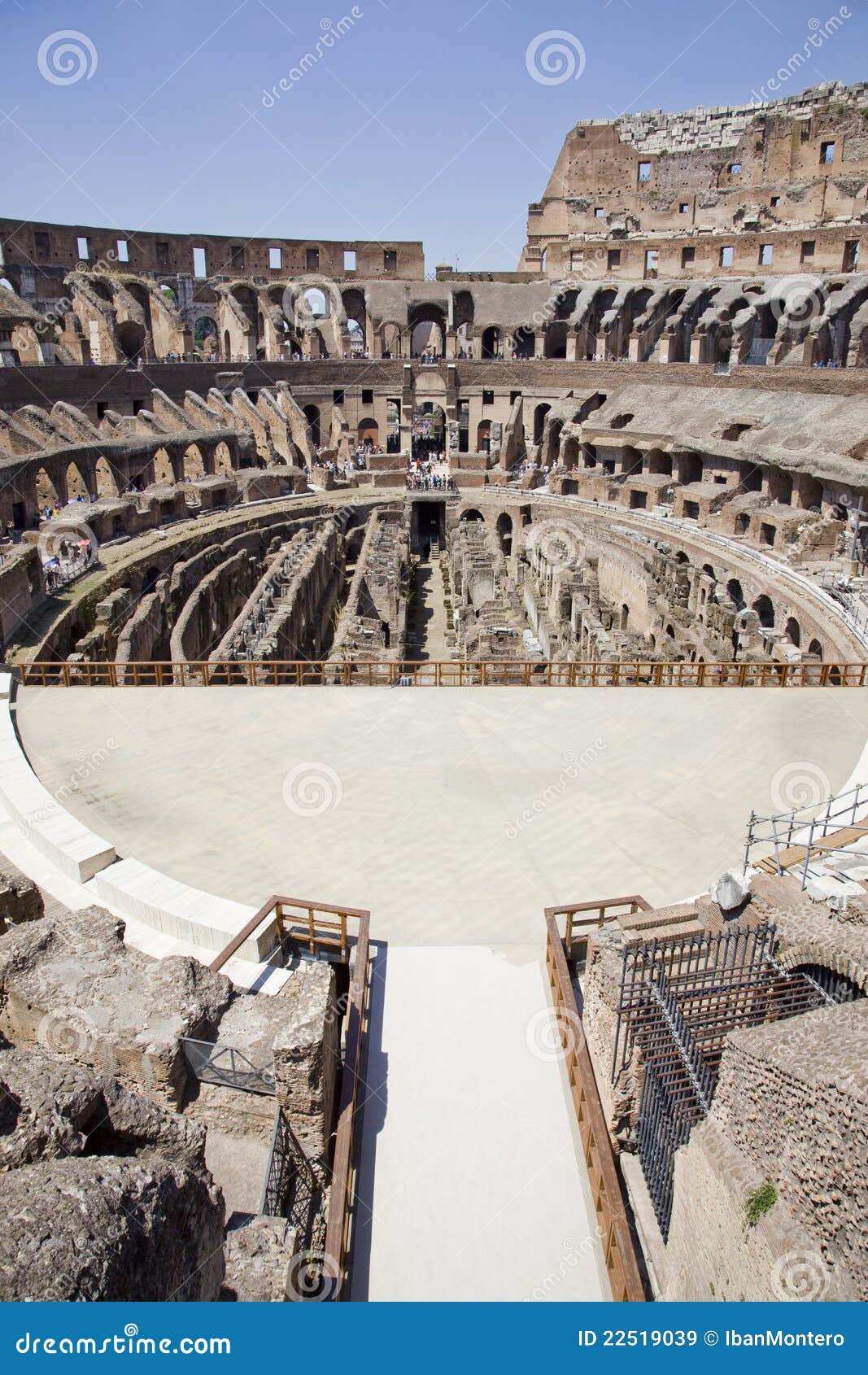 Roman coliseum stock image. Image of landmark, historical - 22519039