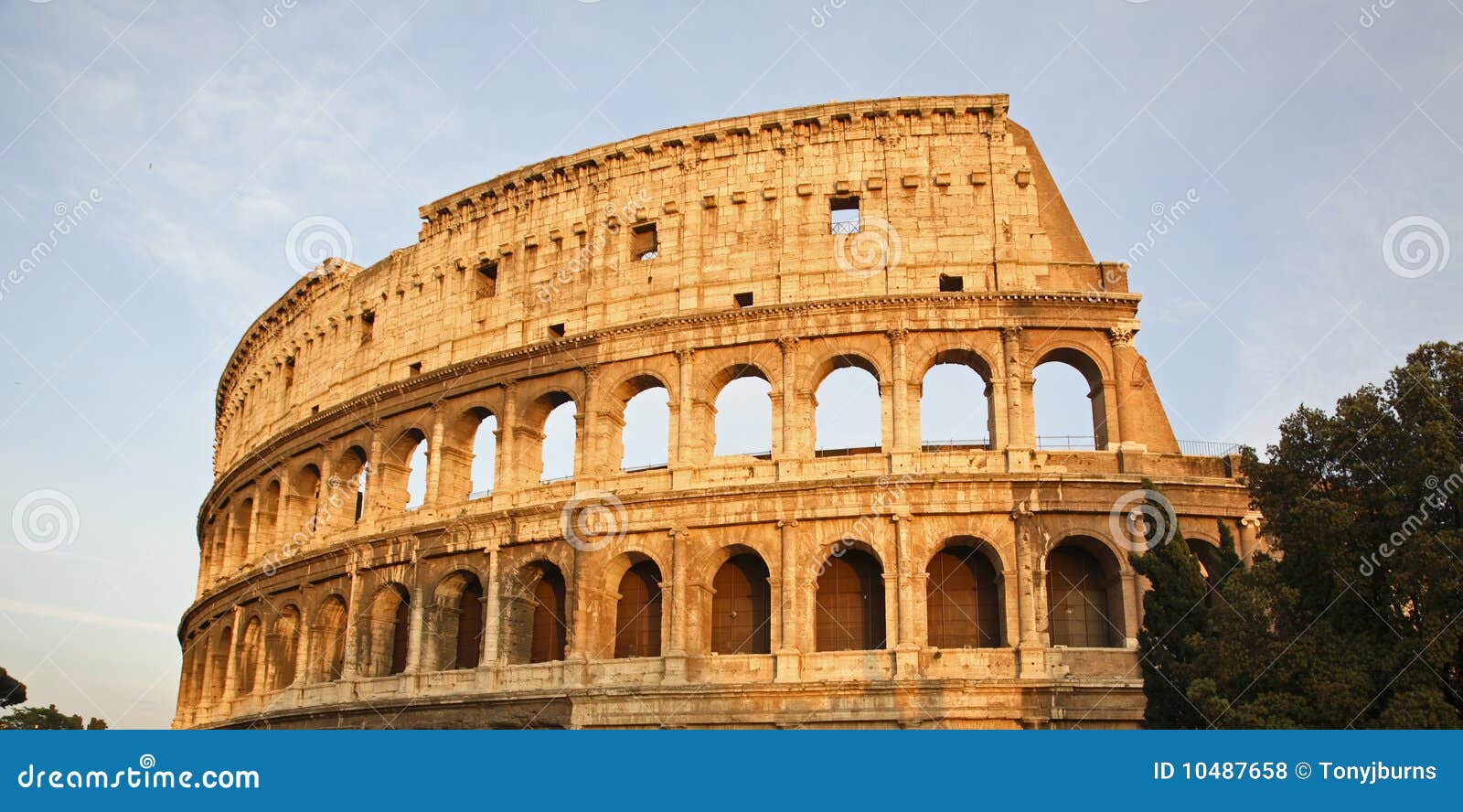 Roman Colosseum stock photo. Image of italian, colosseum - 10487658