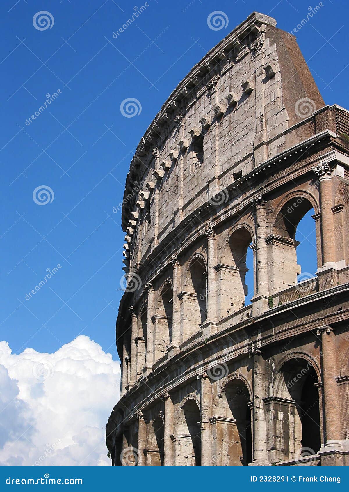 Roman colosseum close up stock image. Image of rome, italian - 2328291