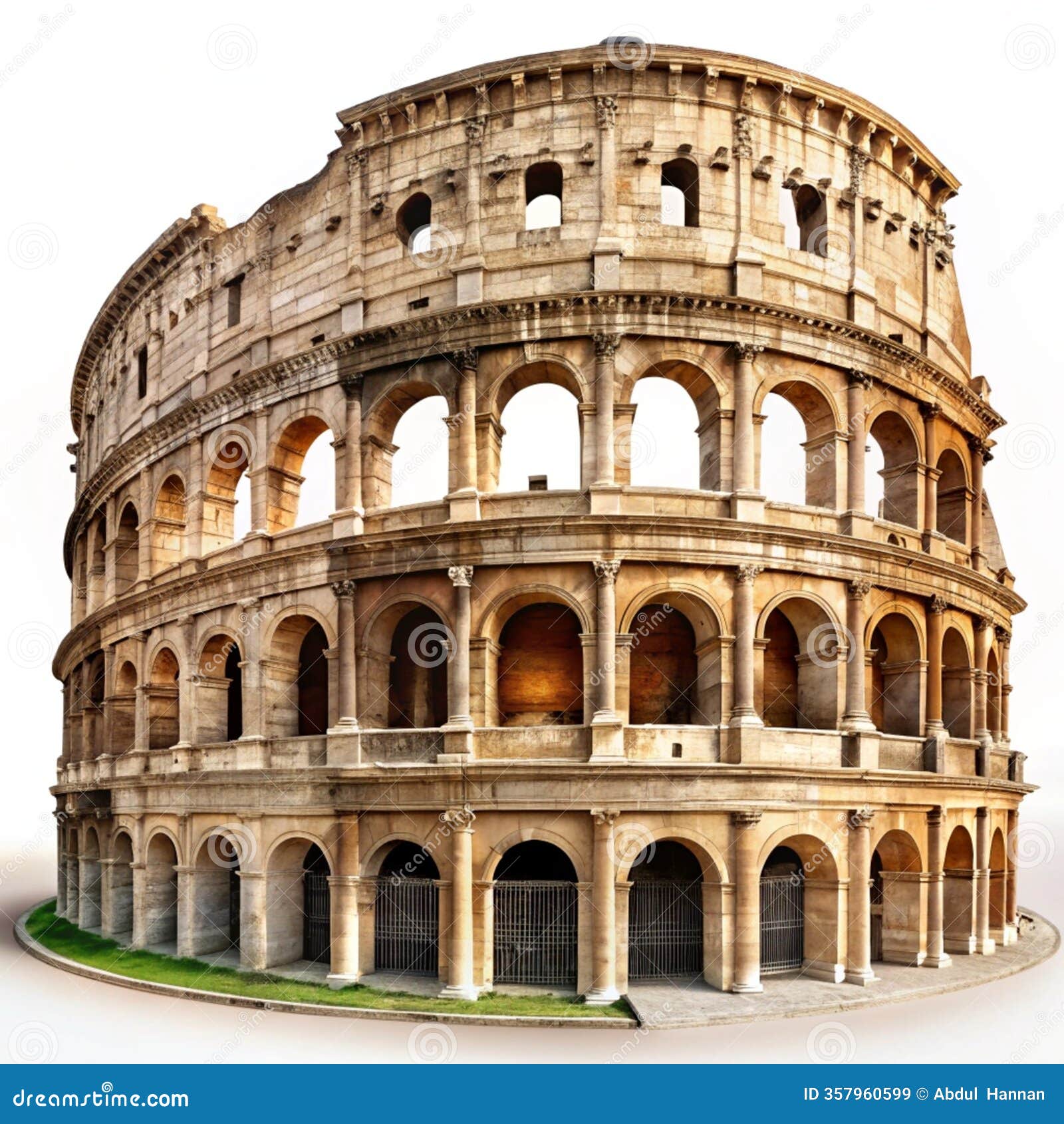 Roman Colosseum stock illustration. Illustration of history - 357960599