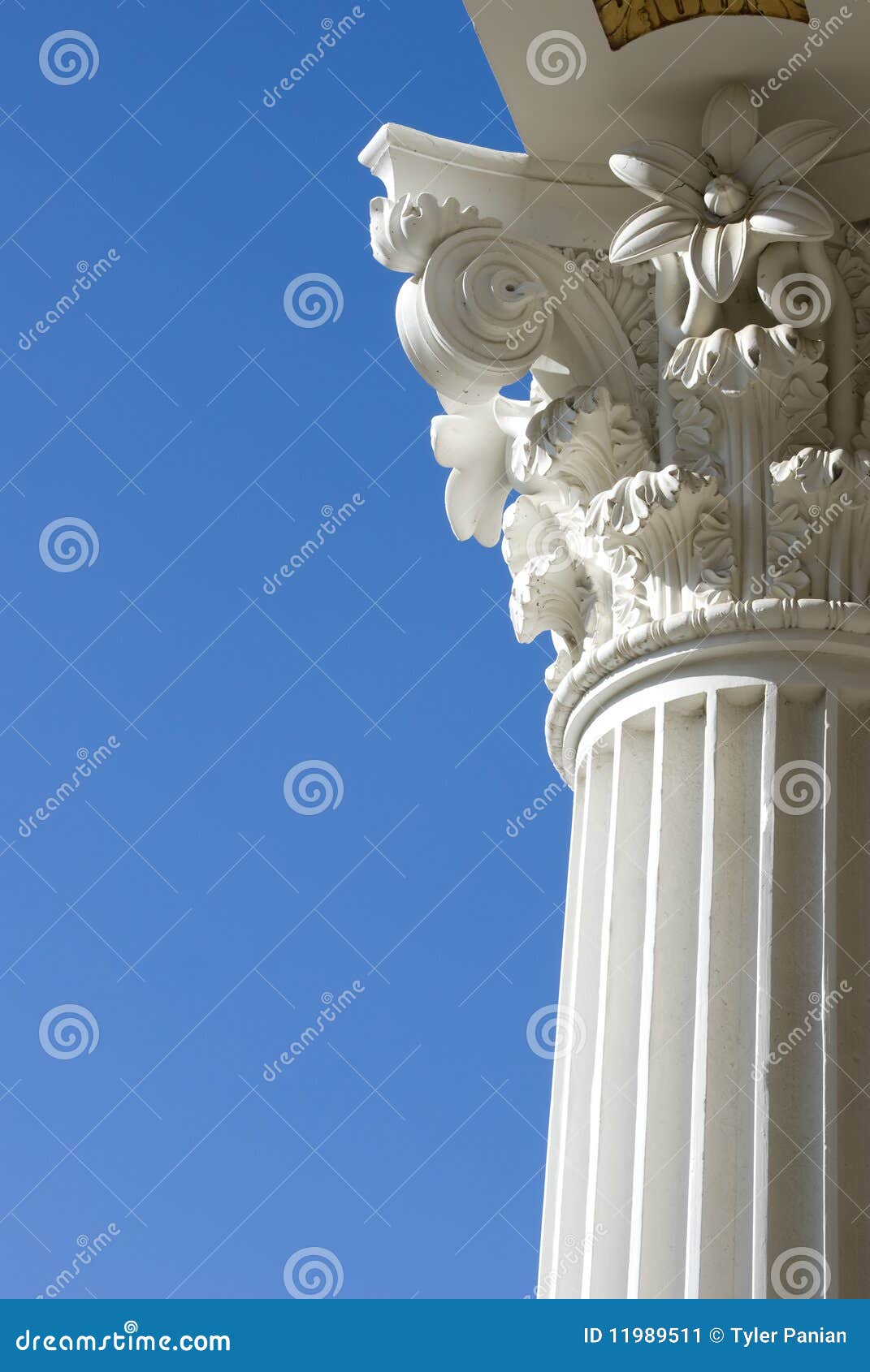 Roman column stock image. Image of temple, classic, blue - 11989511