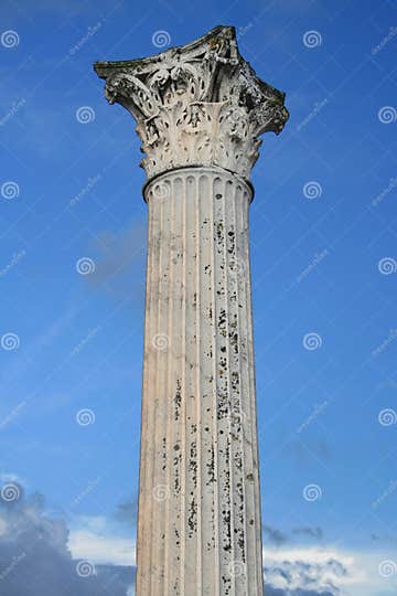 Roman column stock image. Image of antique, culture, form - 1464975