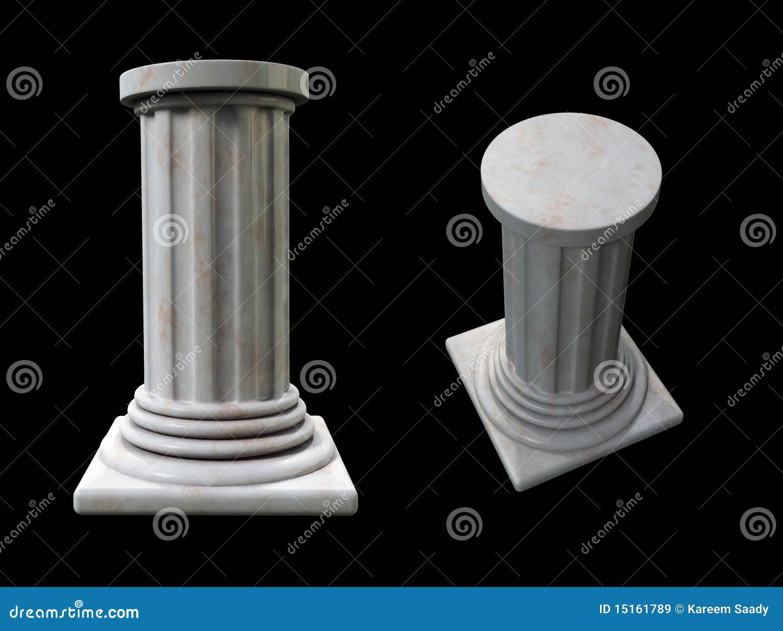 Roman Column Royalty-Free Cartoon | CartoonDealer.com #23881466