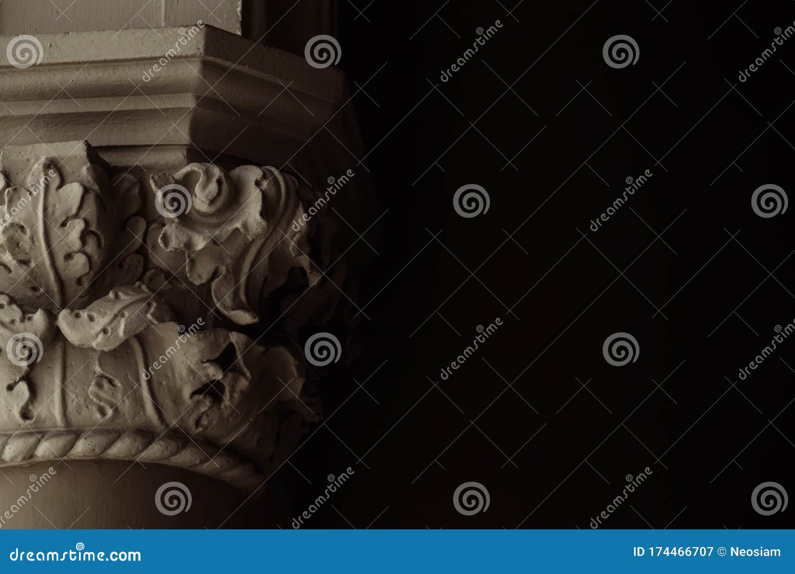 Column Head Of The Rectors Palace Royalty-Free Stock Photography ...