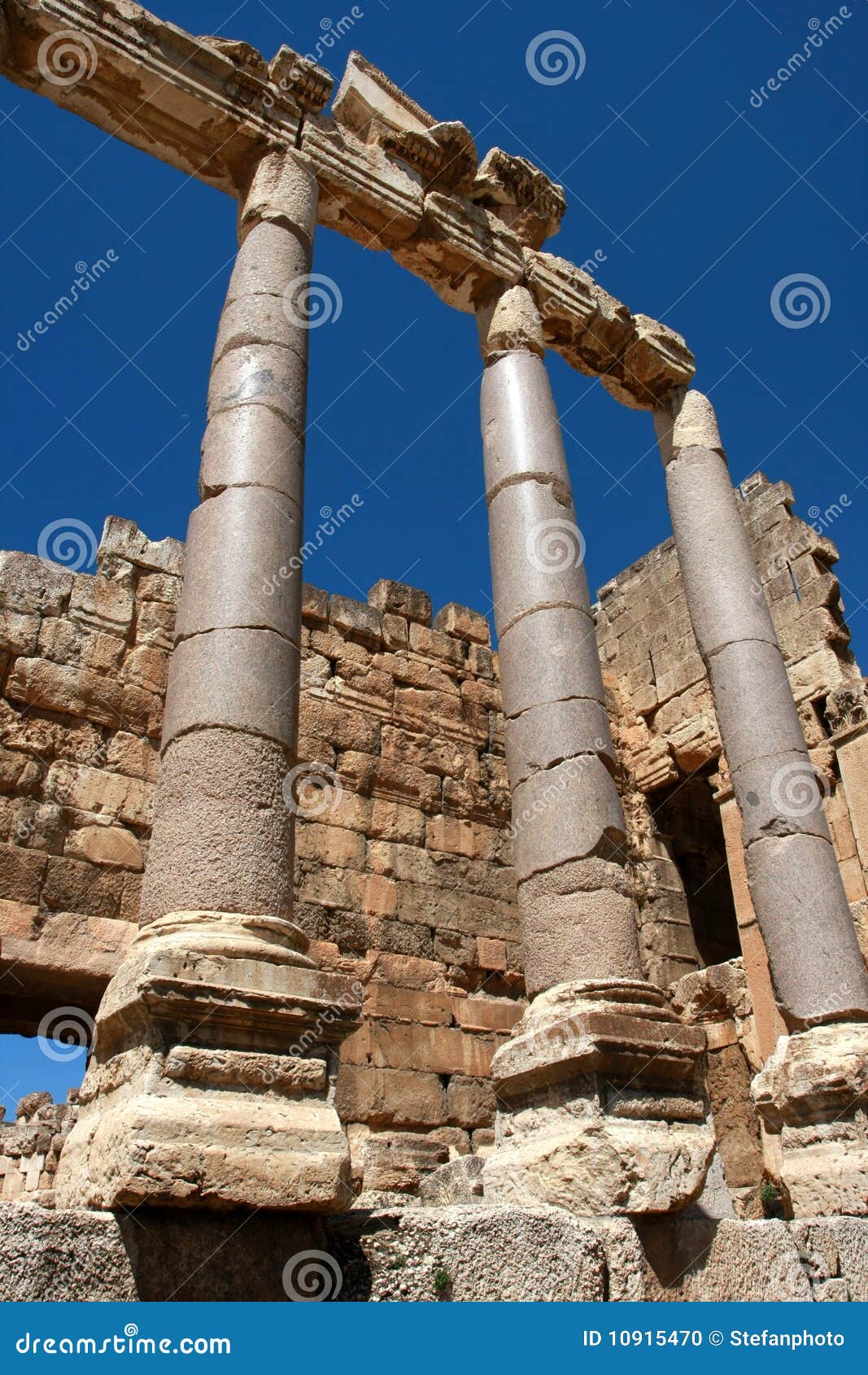 Roman columns stock photo. Image of temple, columns, stone - 10915470