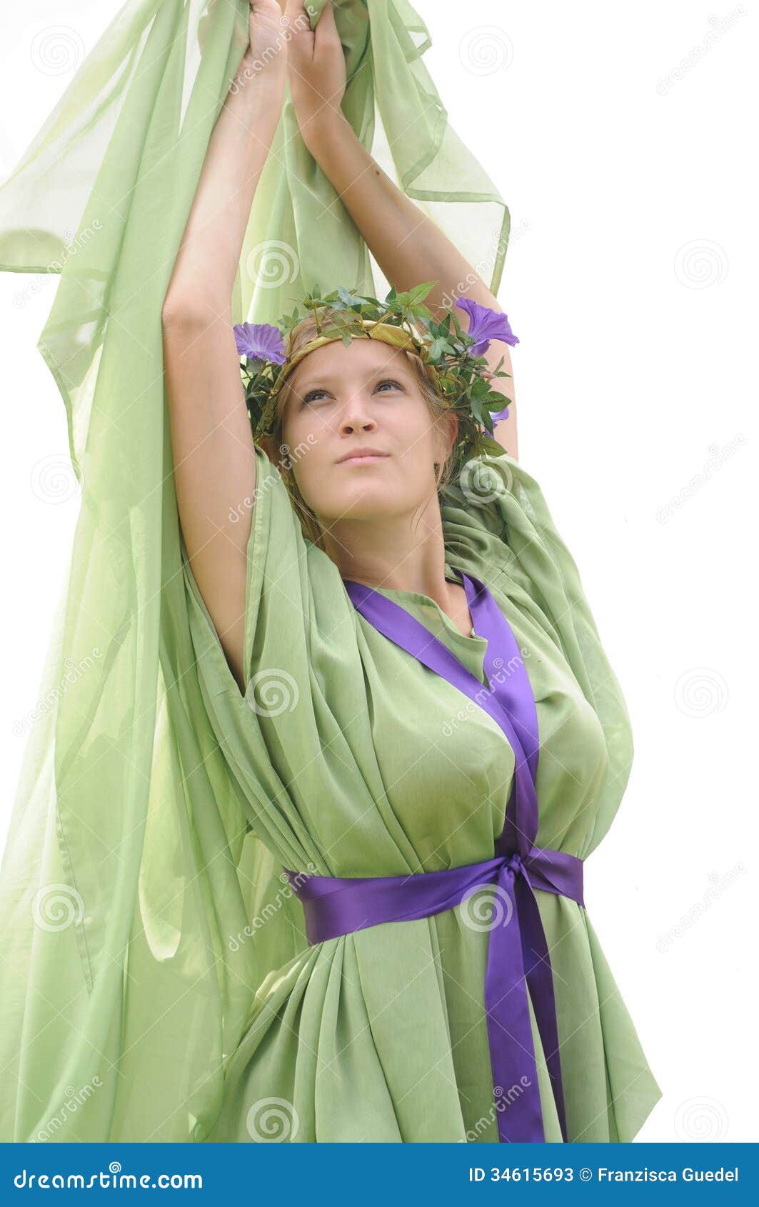 Roman Dancer foto de archivo editorial. Imagen de elegancia - 34615693