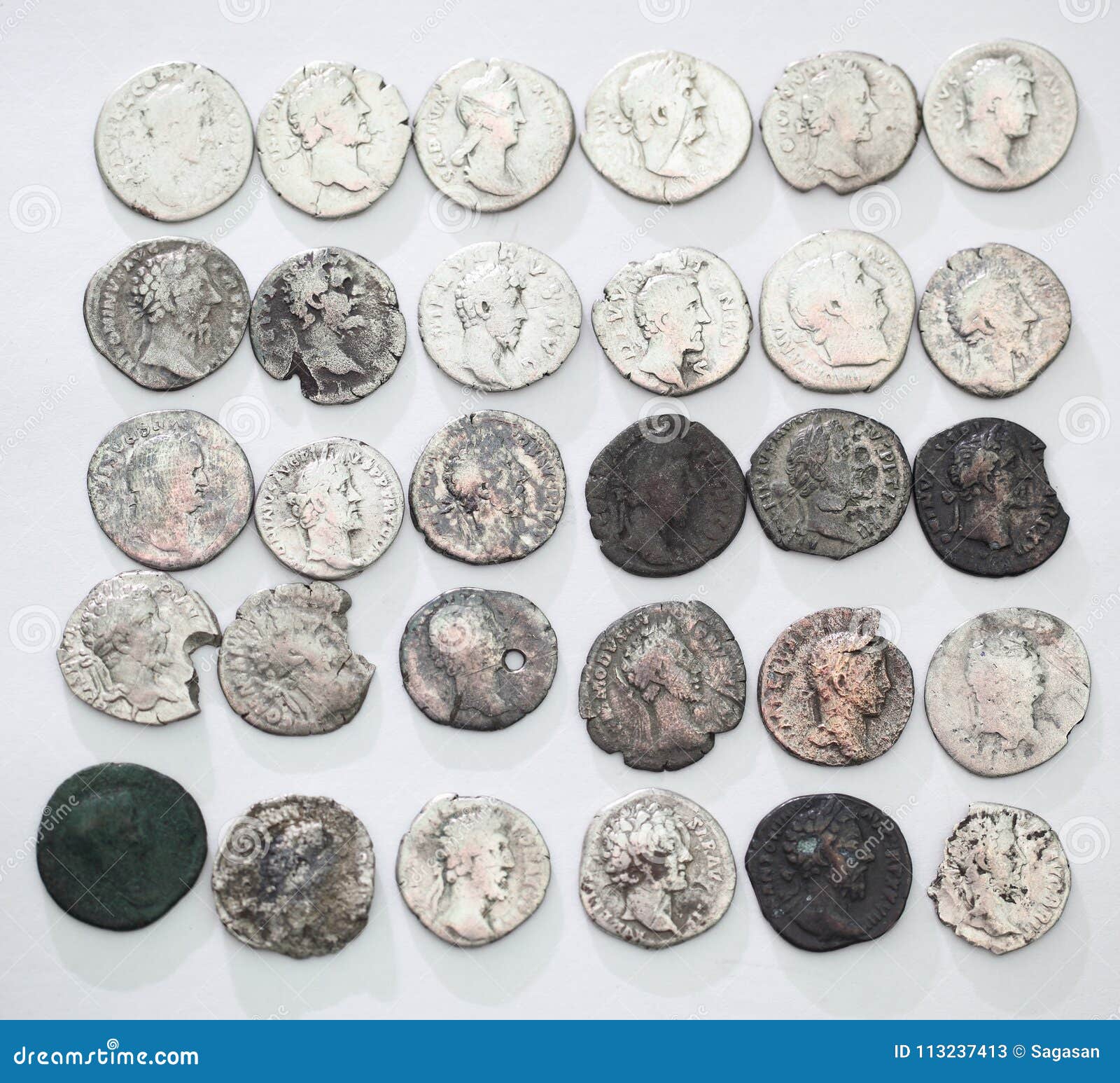 Roman denarius stock image. Image of antique, coins - 113237413