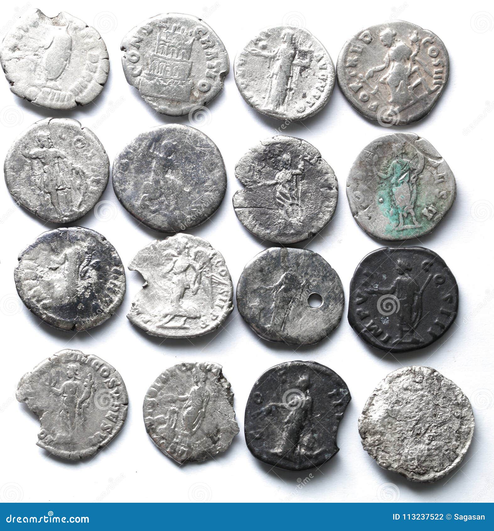 Roman Denarius Stock Image | CartoonDealer.com #113237413