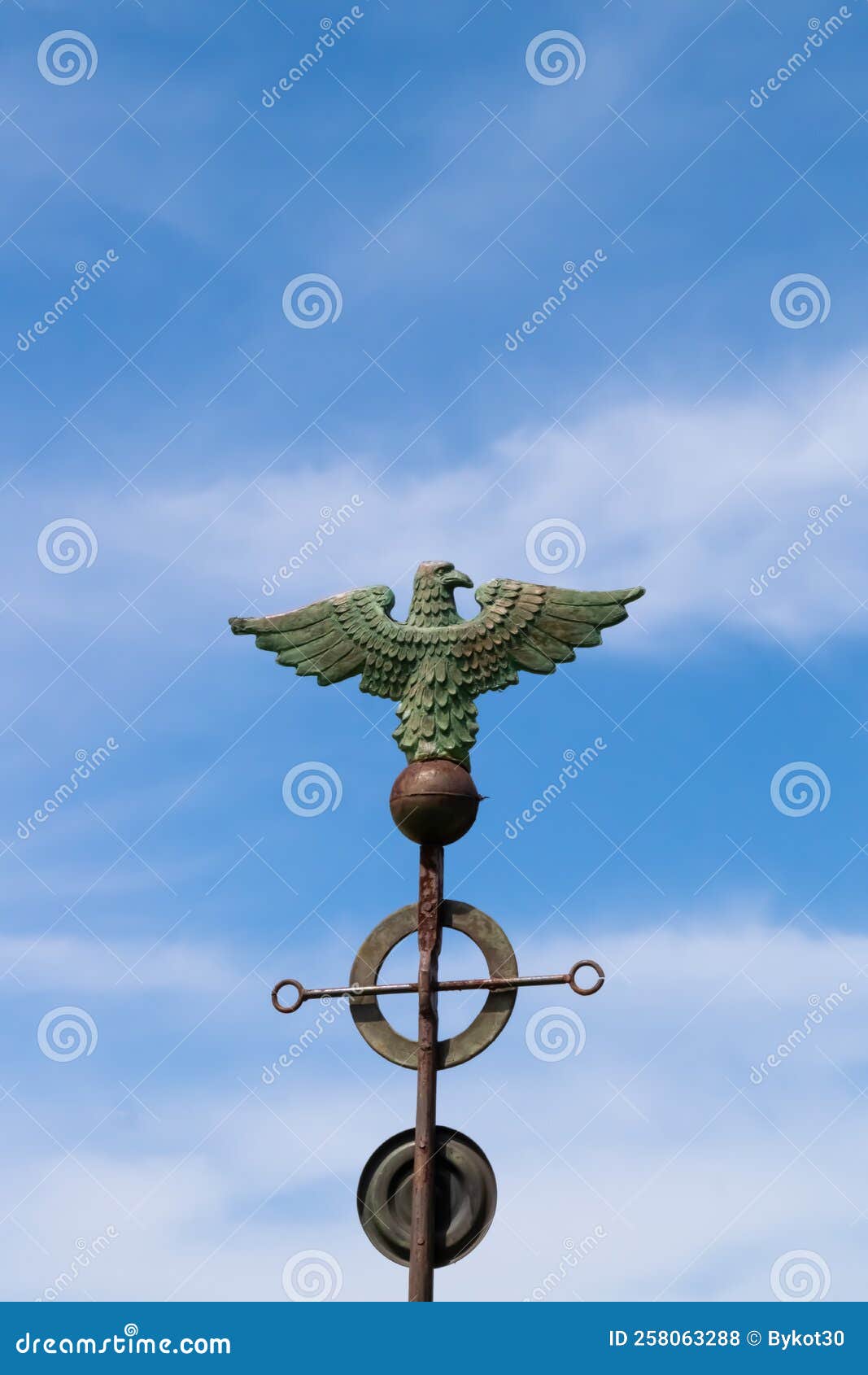 Roman Eagle Sculpture, Alcudia Stock Photography | CartoonDealer.com ...