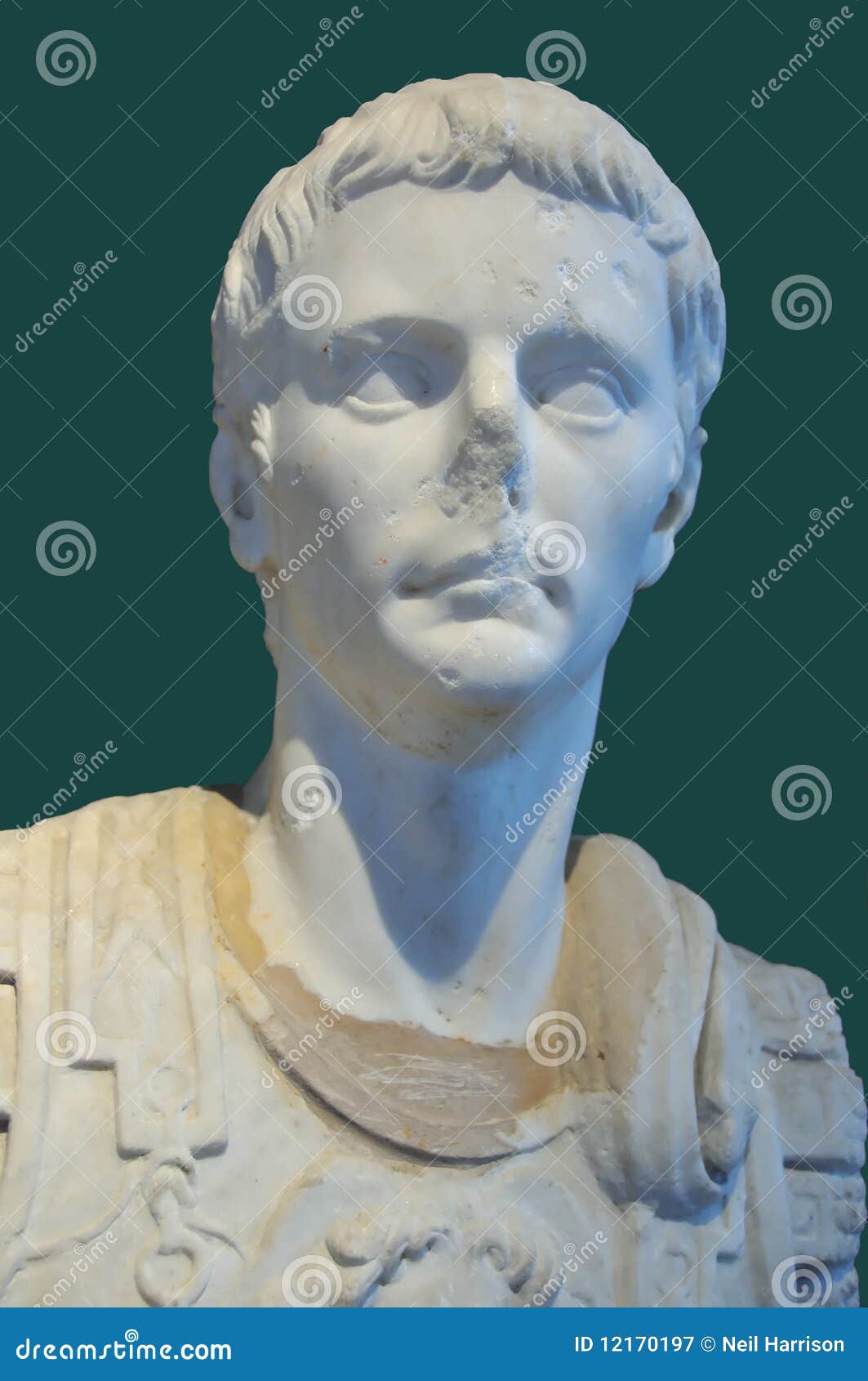 Roman Emperor, Severus Alexander Stuatue From Italy Stock Photography ...