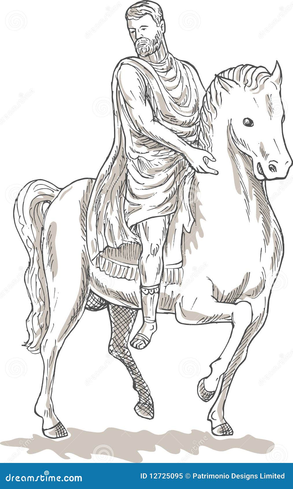 Roman Emperor Trajan Royalty-Free Stock Photo | CartoonDealer.com ...